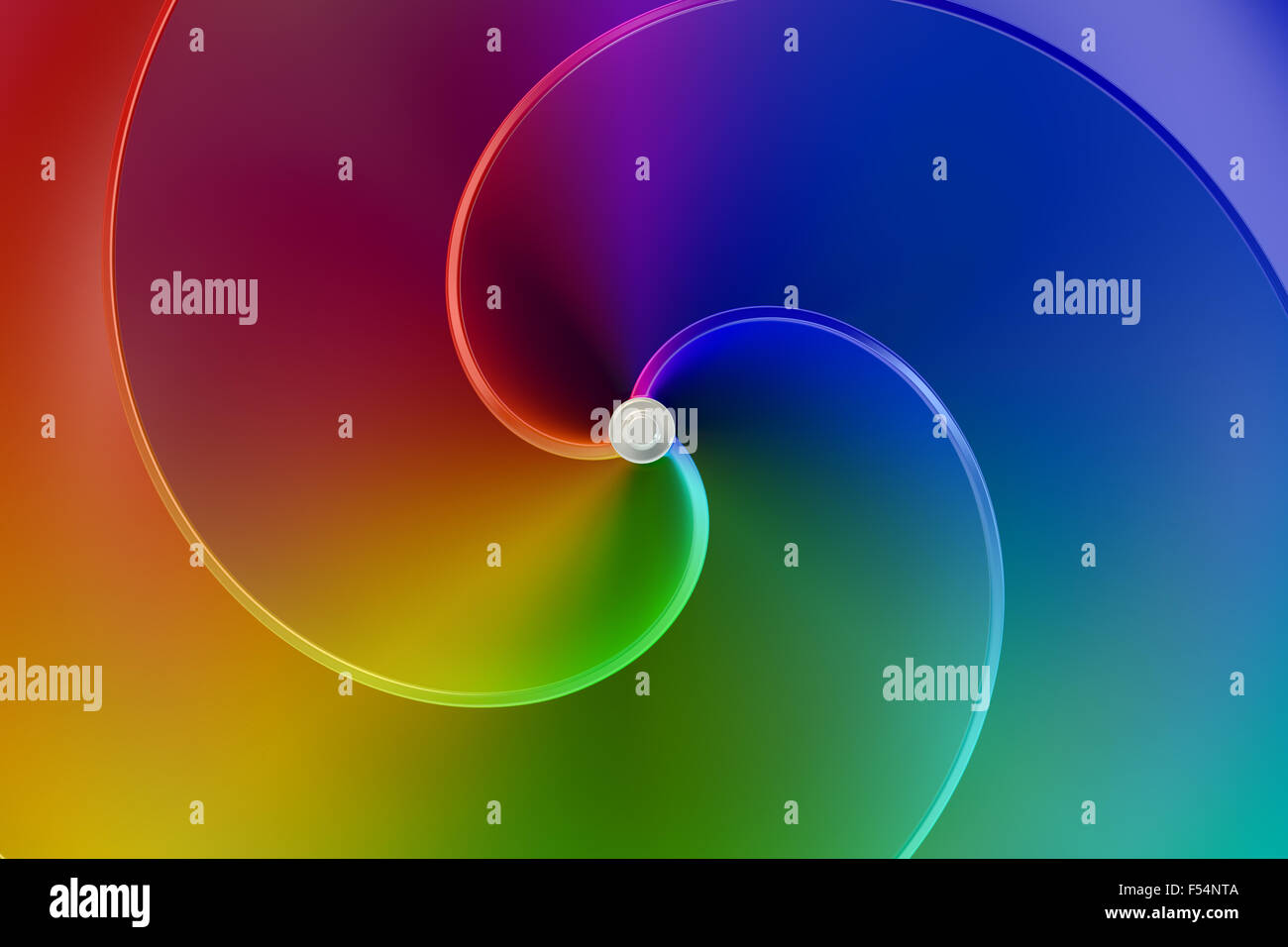 Rainbow spiral hi-res stock photography and images - Alamy