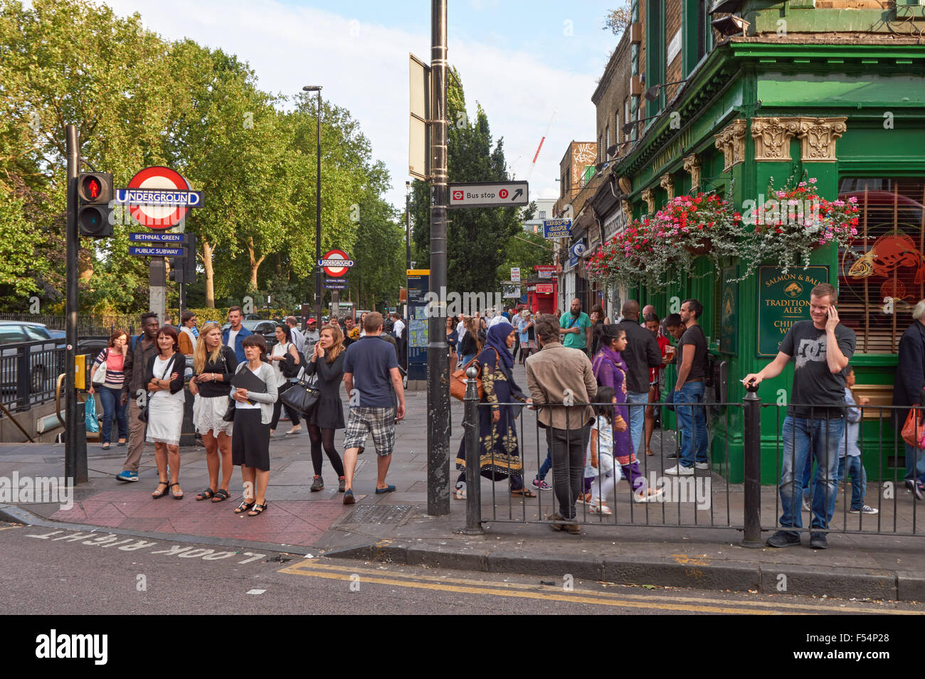 Bethnal green public subway hi-res stock photography and images - Alamy