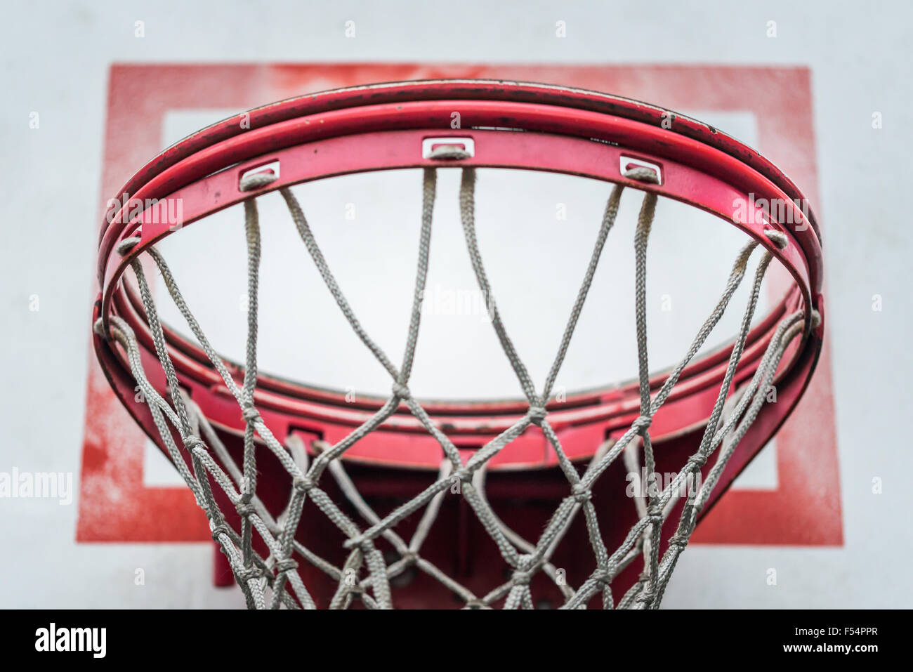 Closeup outdoor basketball hoop net hi-res stock photography and images ...