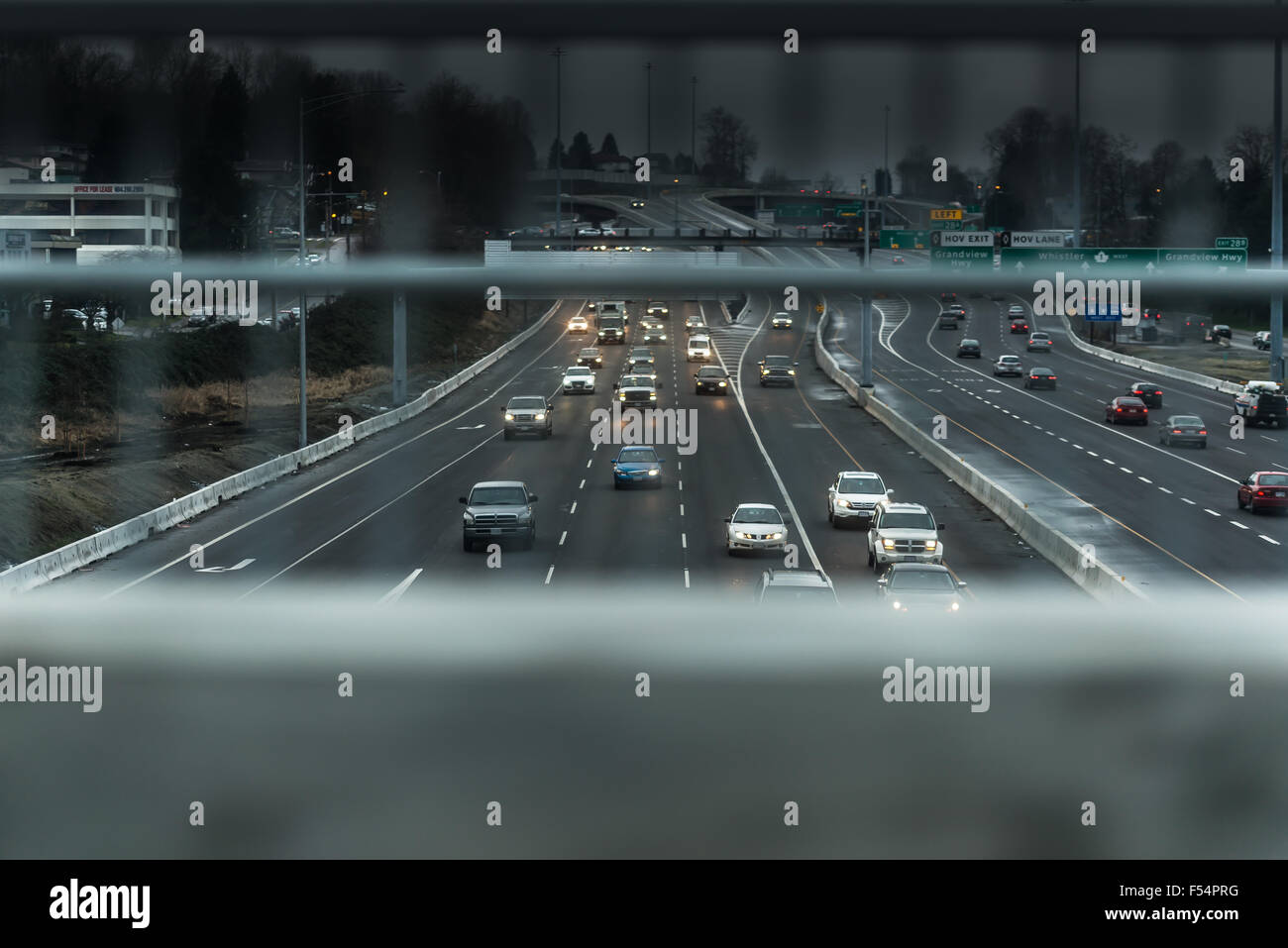 Driving cars on city highway hi-res stock photography and images - Alamy