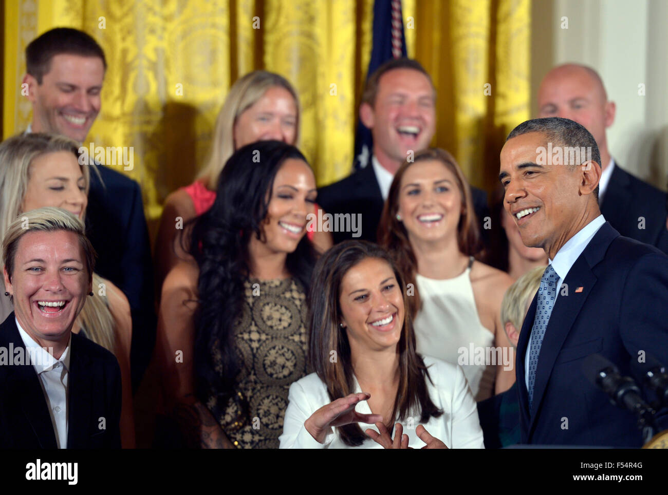 Washington, DC, USA. 27th Oct, 2015. U.S. President Barack Obama speaks ...