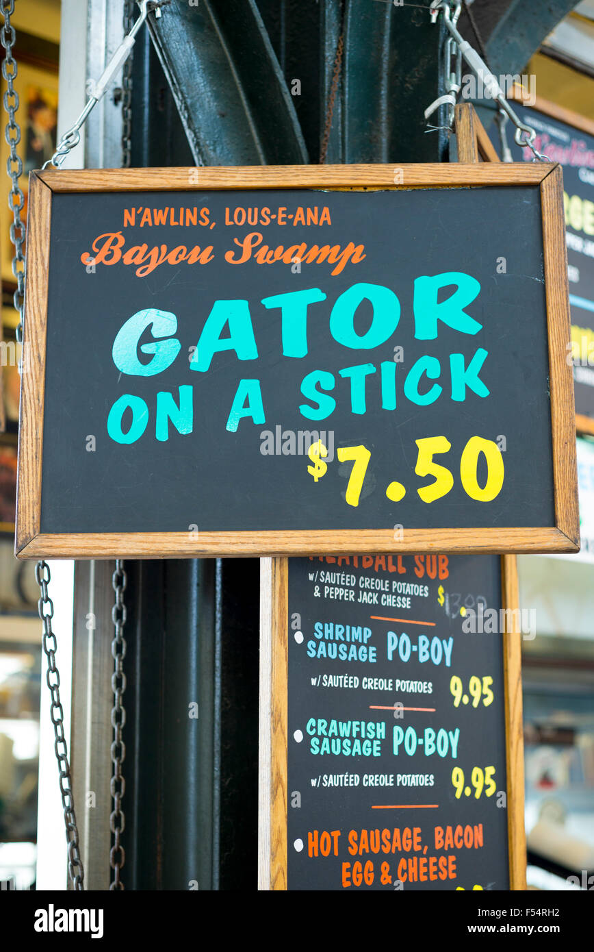 Gator on a stick hi-res stock photography and images - Alamy
