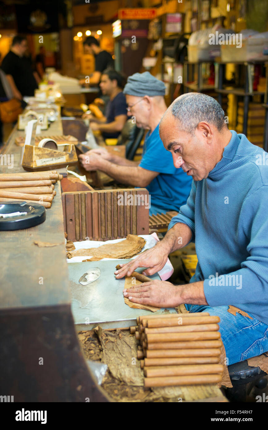 Man Smoking Factory Cigar High Resolution Stock Photography and Images ...