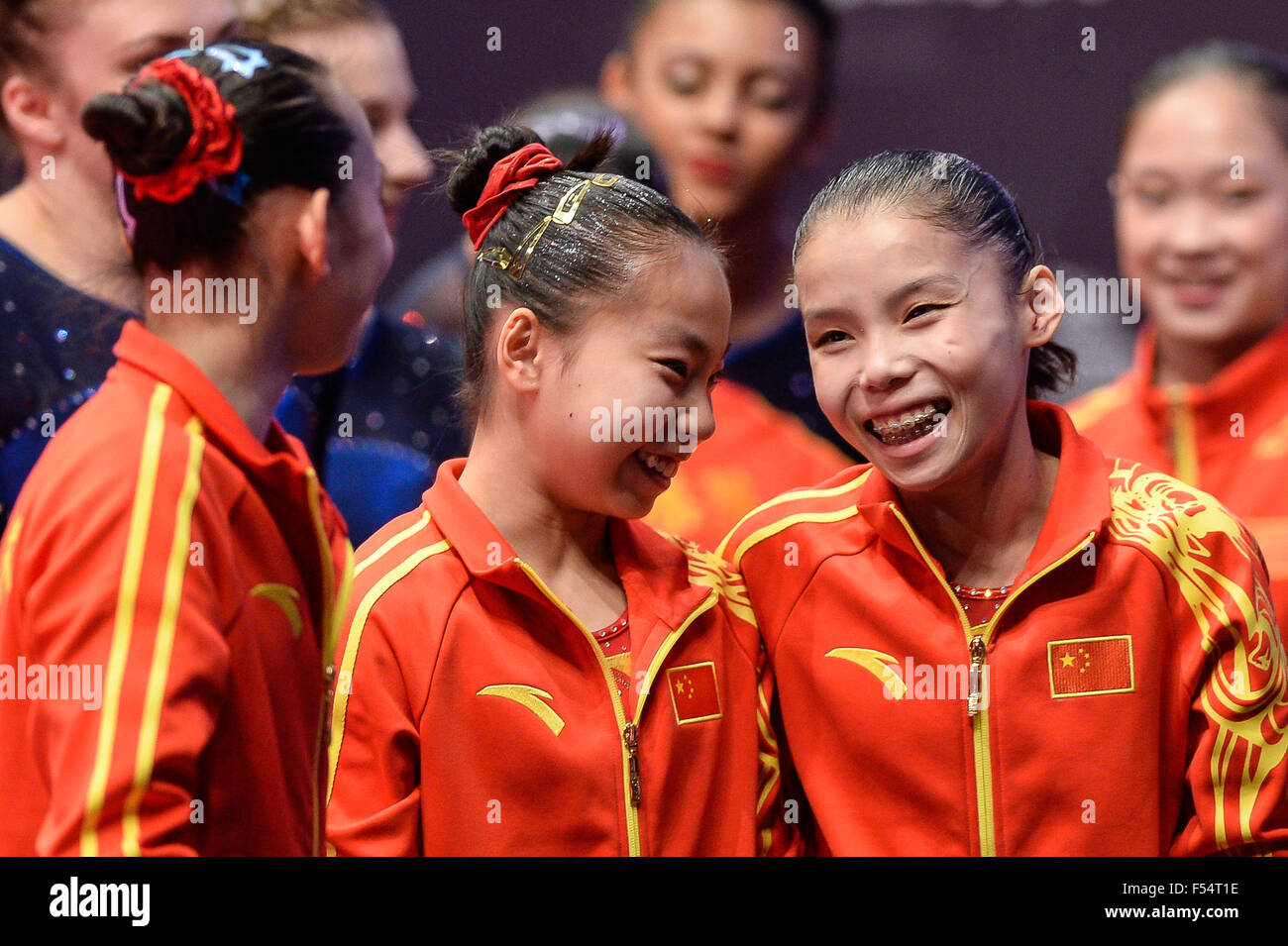 Womens gymnastics chinese team hi-res stock photography and images - Alamy