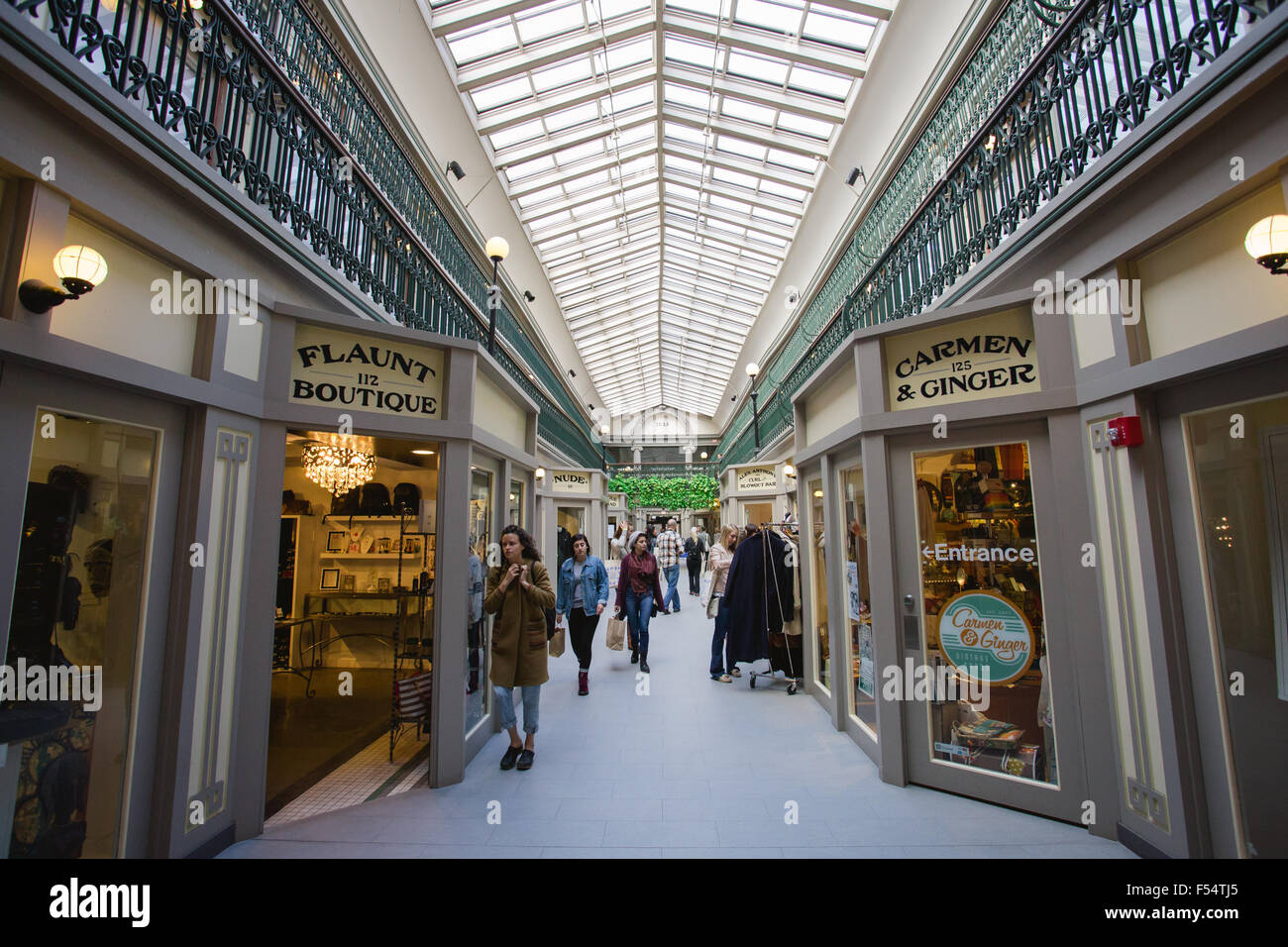 Providence arcade mall Stock Photo - Alamy