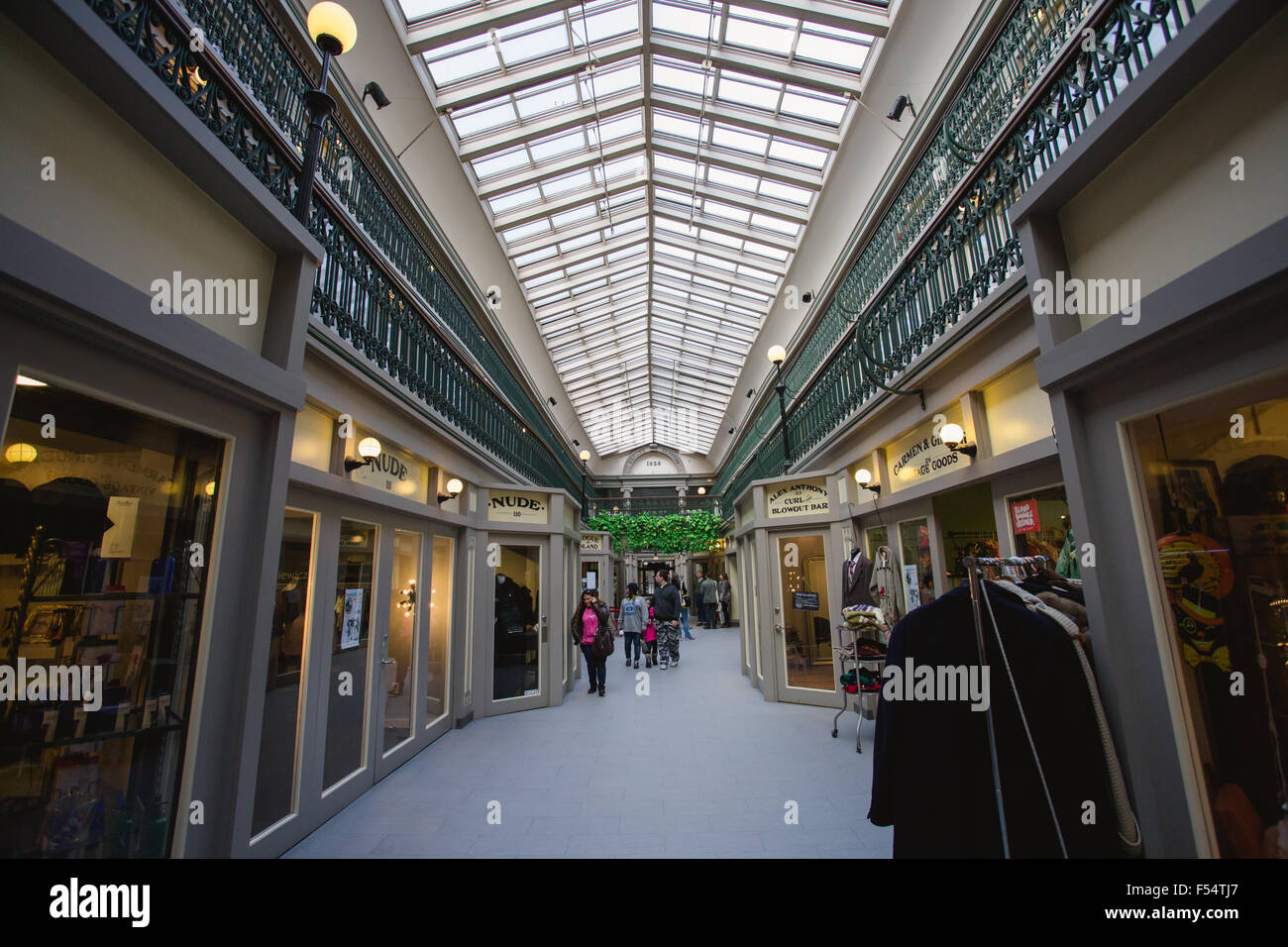 Westminster Arcade Providence Stock Photo - Alamy