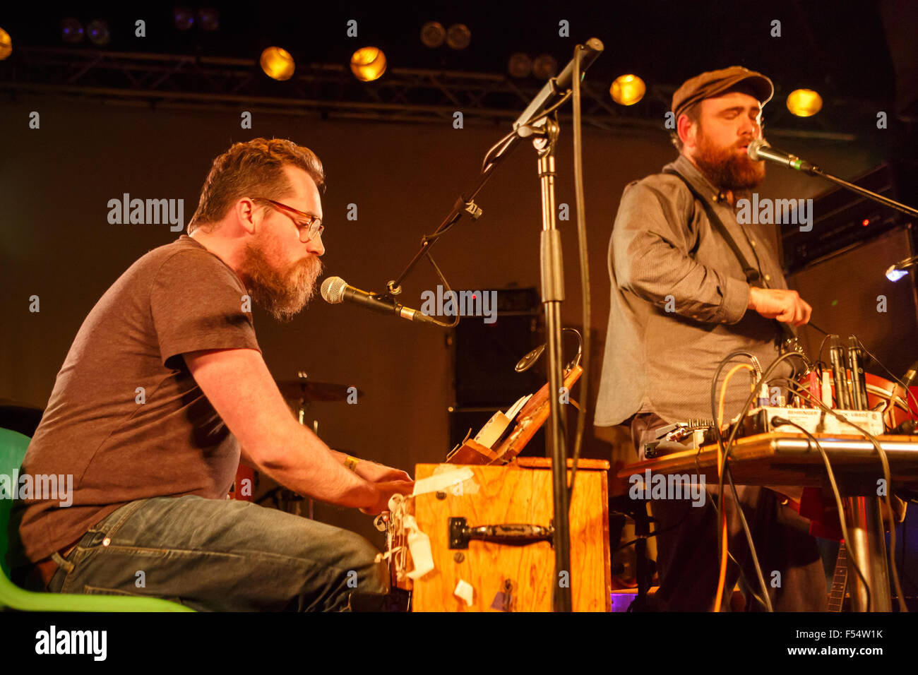 Liverpool, UK. 27th October, 2015. Dead Rat Orchestra perform live at ...