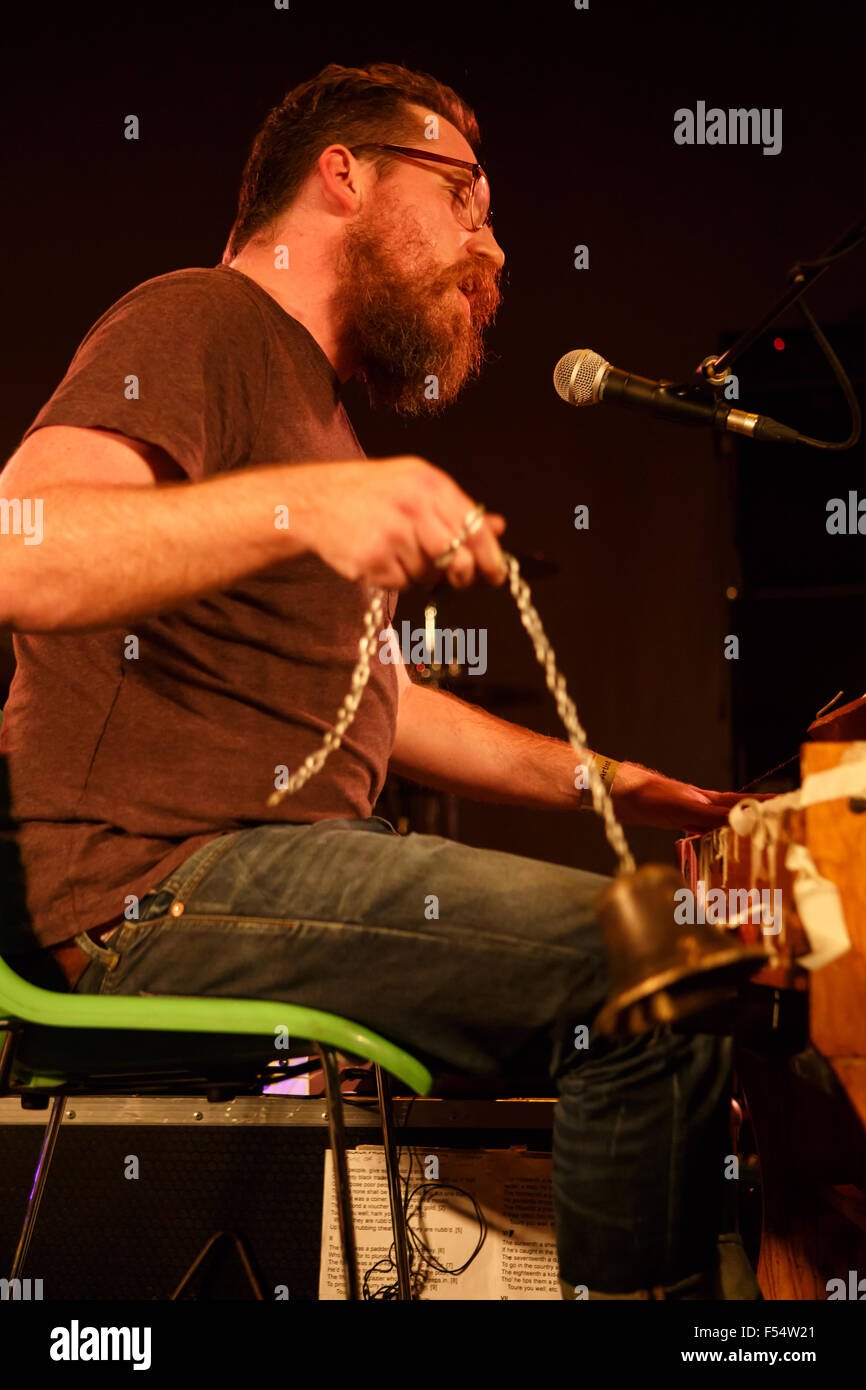 Liverpool, UK. 27th October, 2015. Dead Rat Orchestra perform live at ...