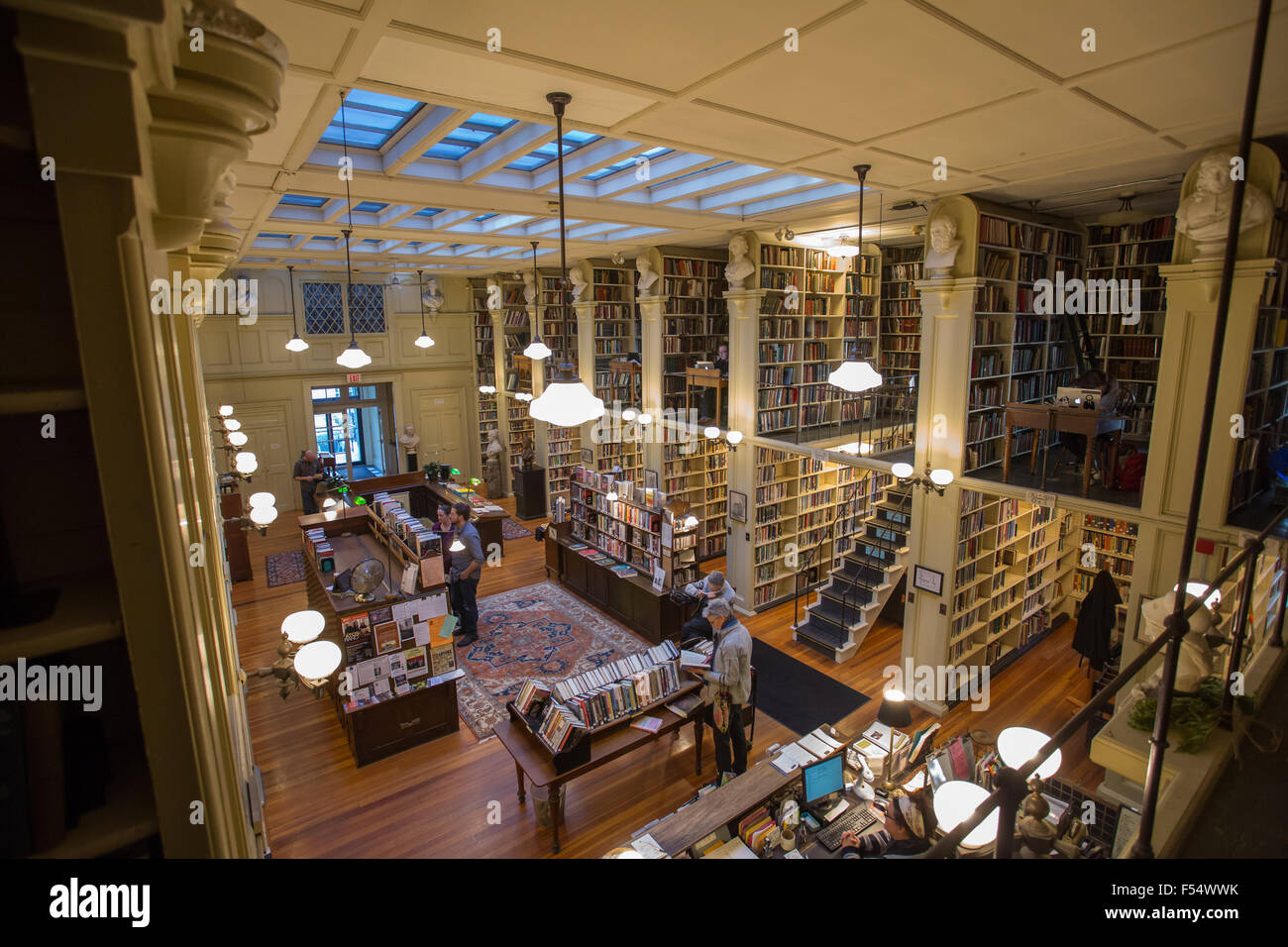 providence library athenaeum Stock Photo - Alamy