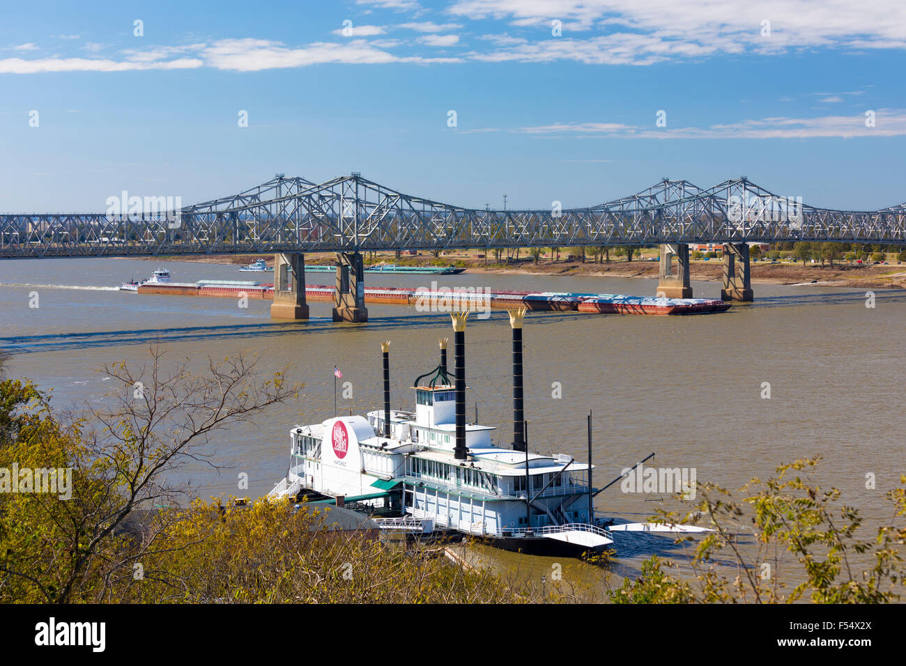 Old Paddle steamer, Isle of Capri, moored as a hotel and casino on ...