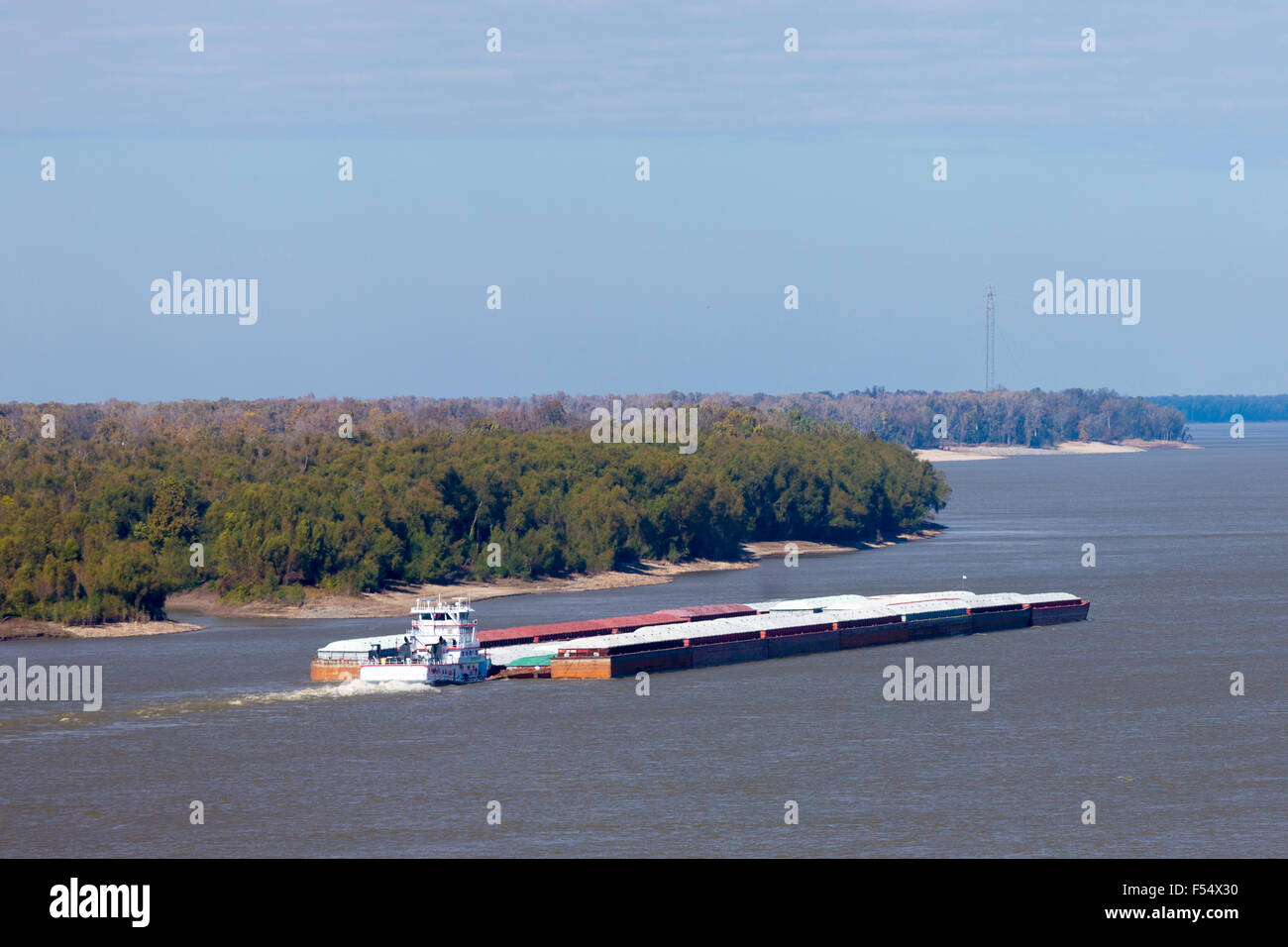 Mississippi river barge hi-res stock photography and images - Alamy