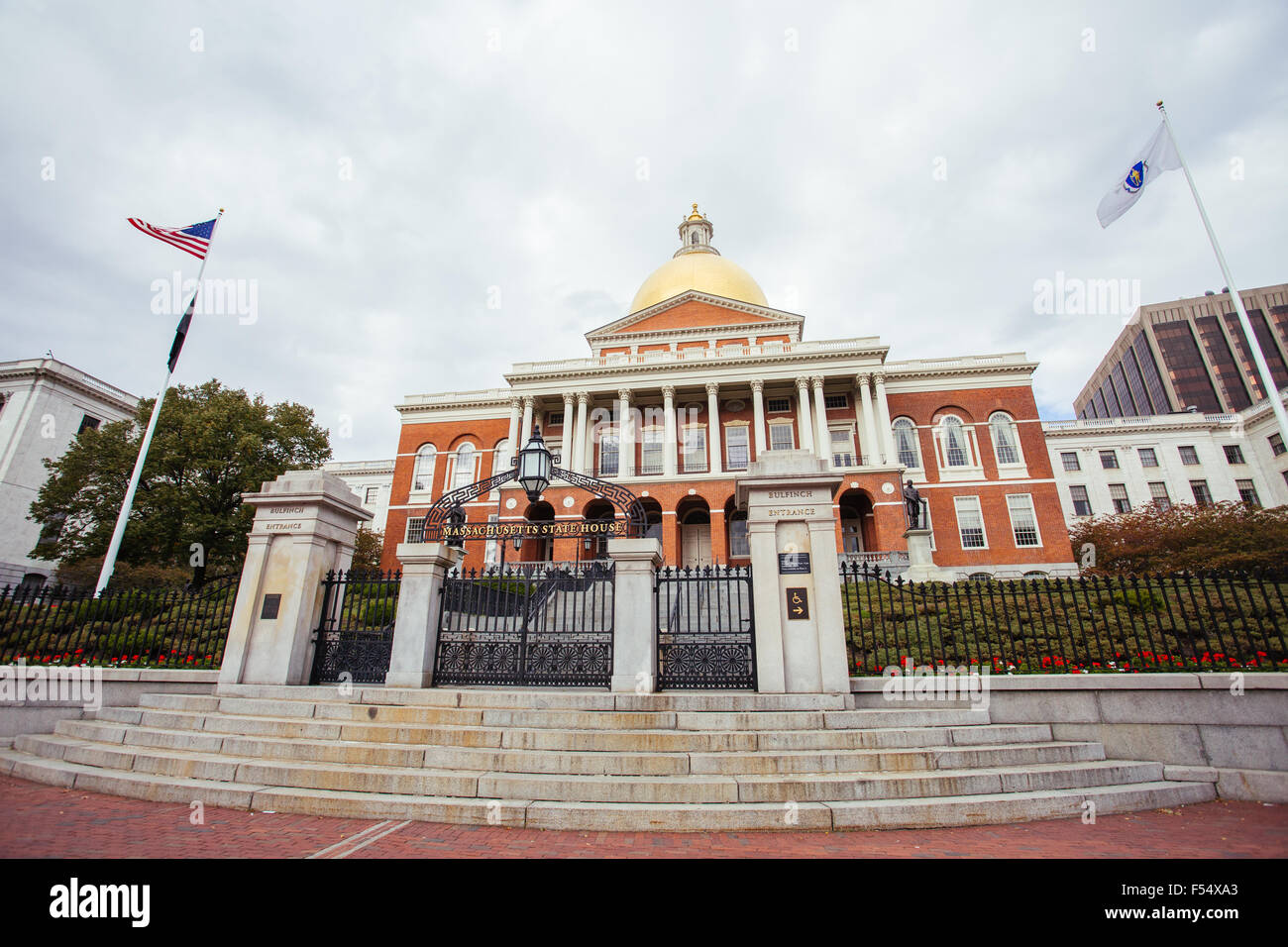 Massachusetts state house hi-res stock photography and images - Alamy