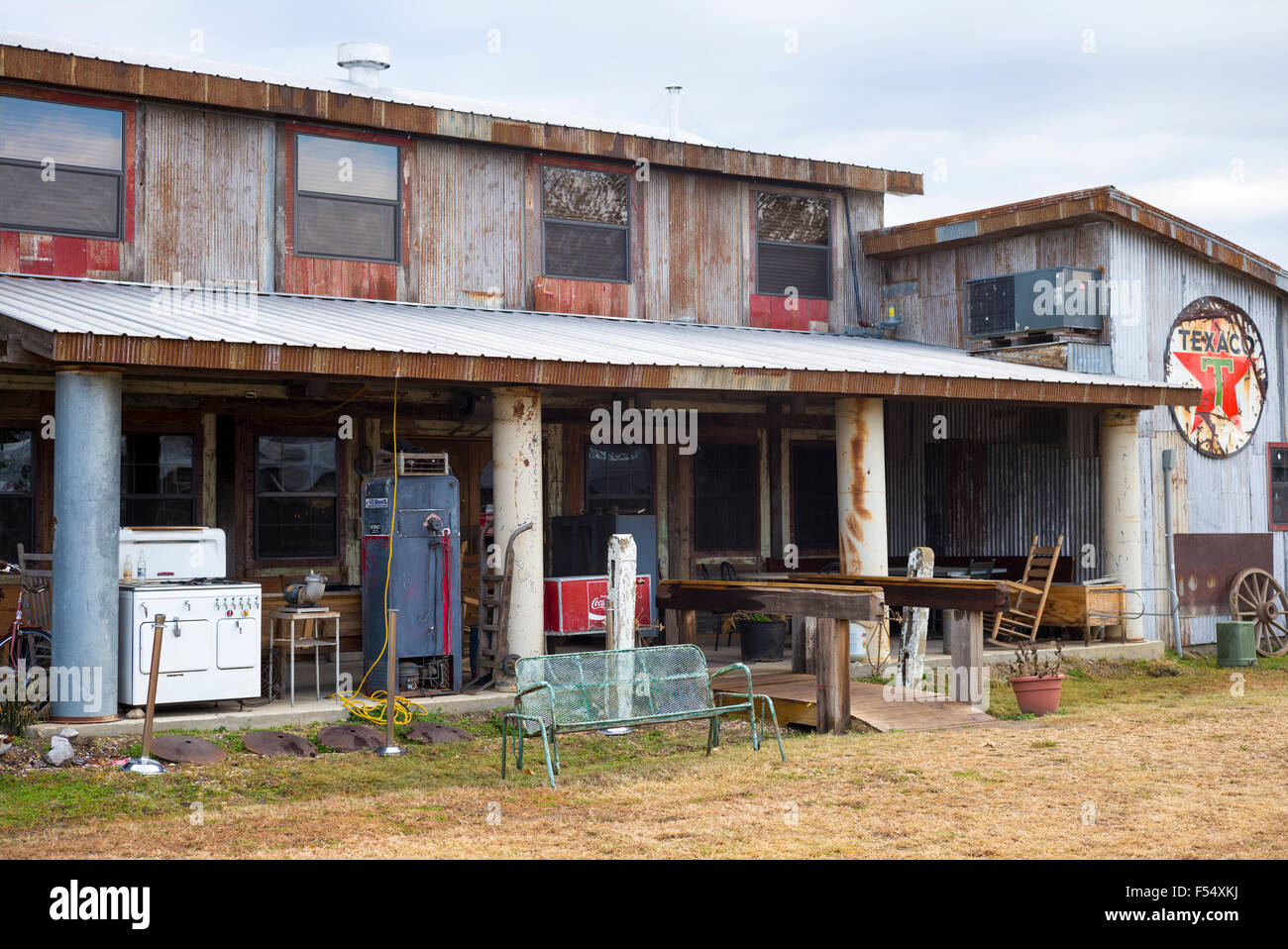 Old cotton gin converted to restaurant at The Shack Up Inn cotton ...