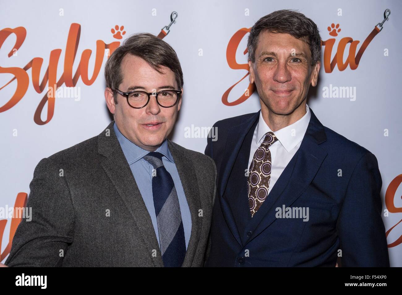New York, NY, USA. 27th Oct, 2015. Matthew Broderick, Robert Sella in ...