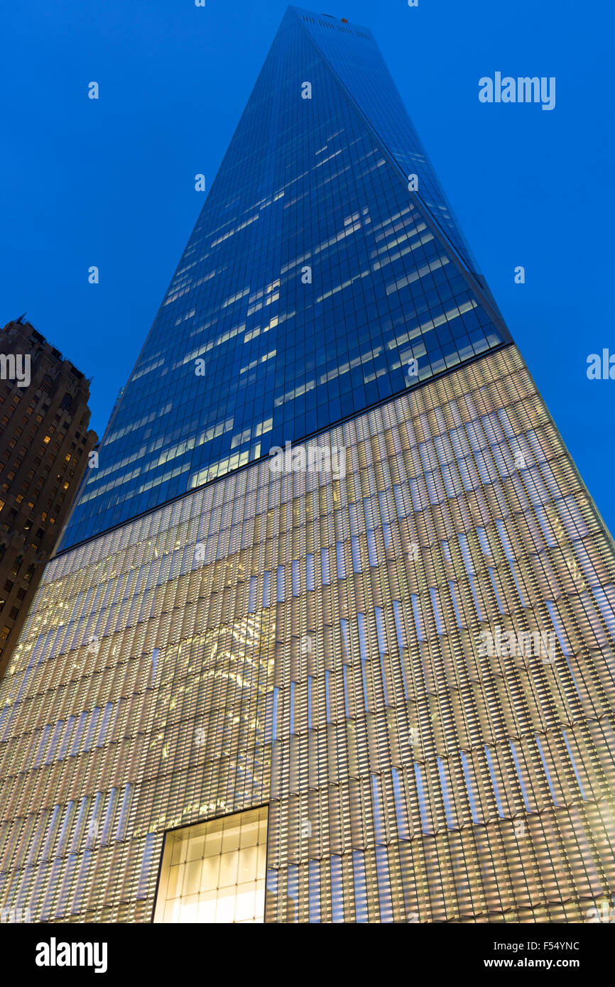 One World Observatory at One World Trade Center creating triangular ...