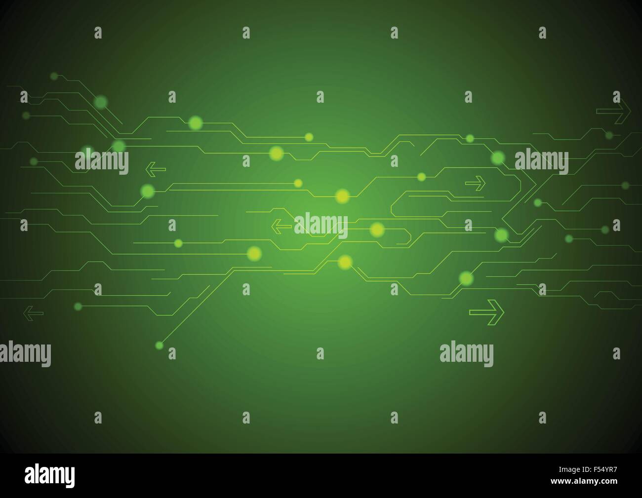 Abstract green technology background. Vector design Stock Vector Image ...