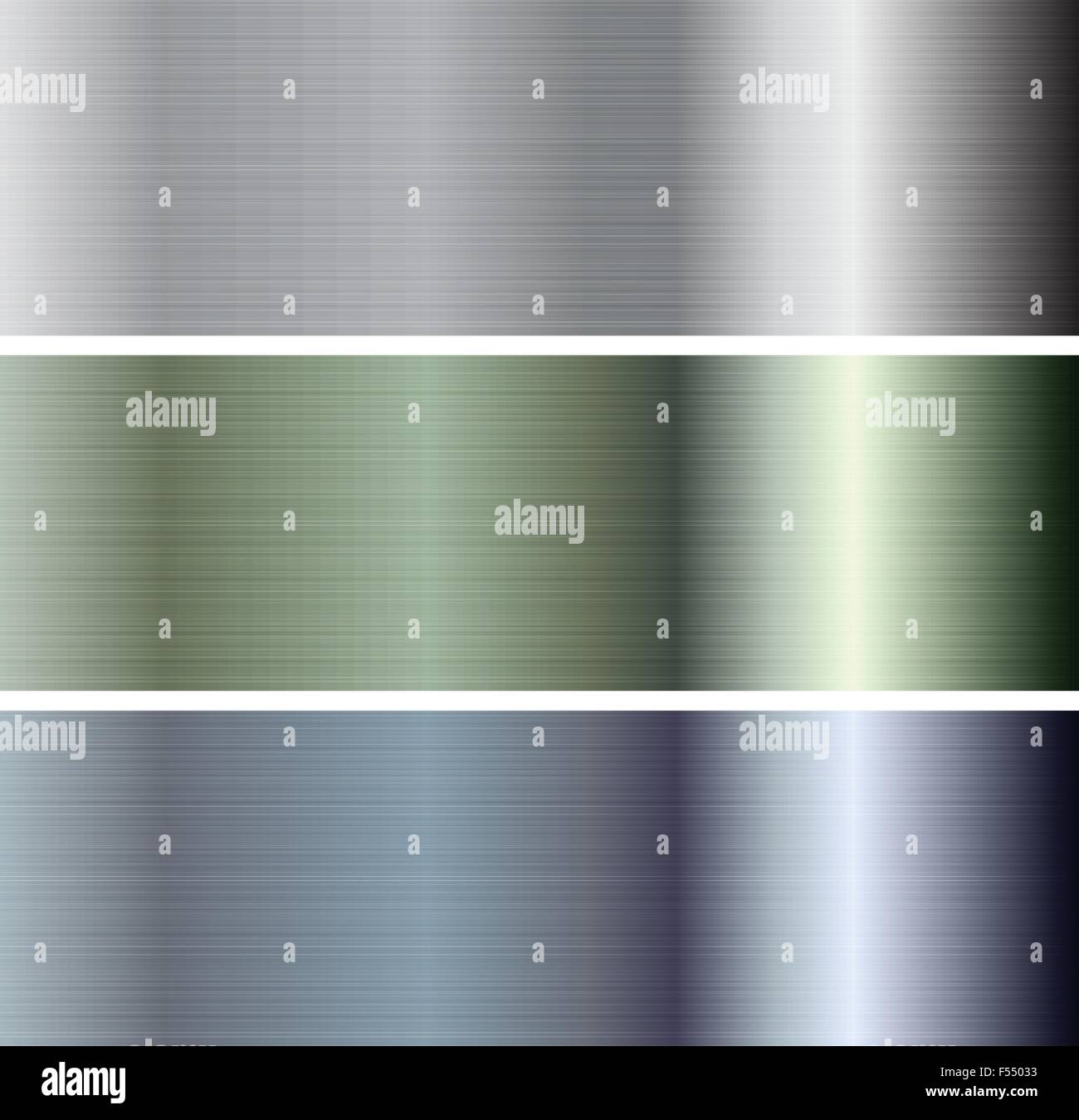 Abstract metallic plate banners. Vector design Stock Vector Image & Art ...