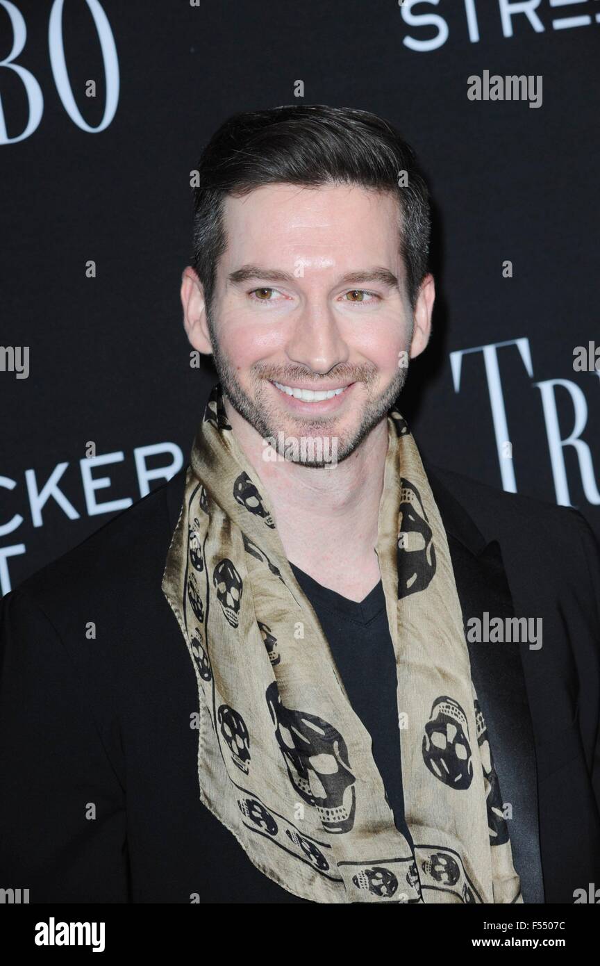 Los Angeles, CA, USA. 27th Oct, 2015. Garrett Hines at arrivals for ...