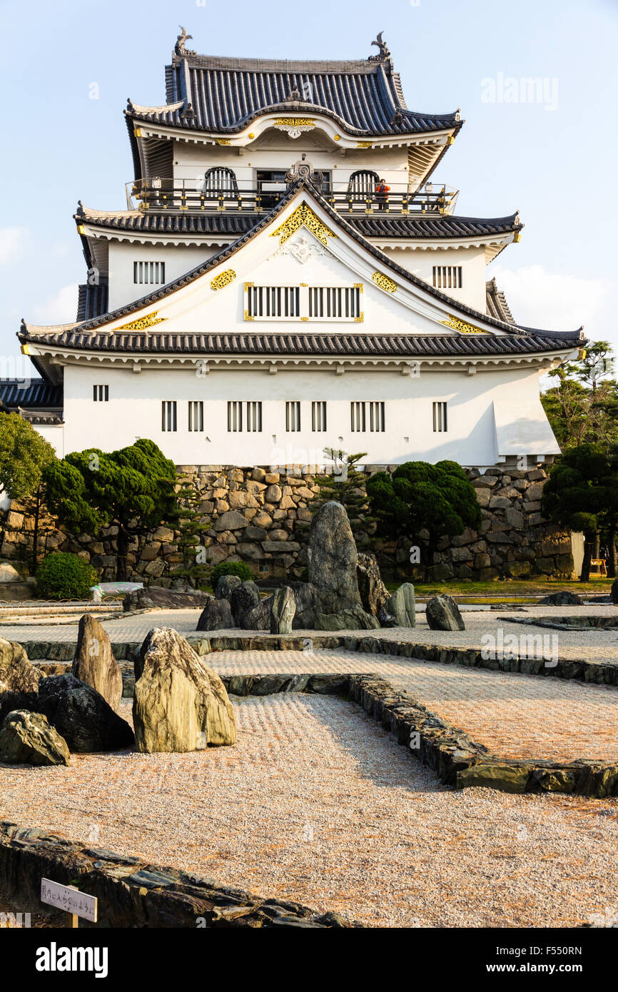 Keep tenshu castle honmaru hi-res stock photography and images - Alamy