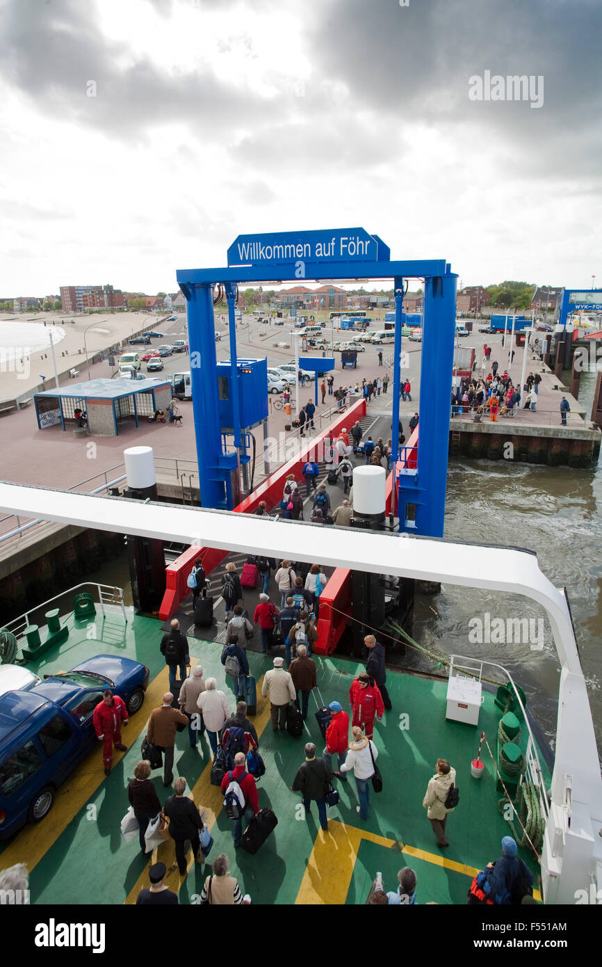 Ferry pier amrum island hi-res stock photography and images - Alamy