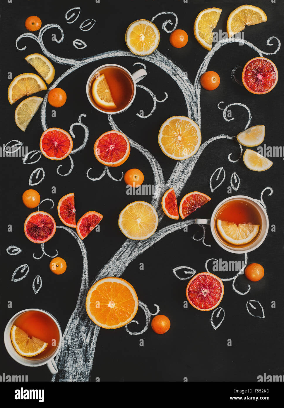 Blackboard tree hi-res stock photography and images - Alamy