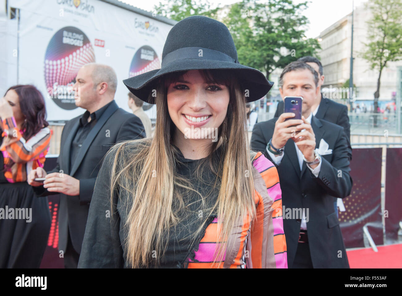 Vienna, Austria. Sunday, 17th May 2015. Leonor Andrade (Portugal) at ...