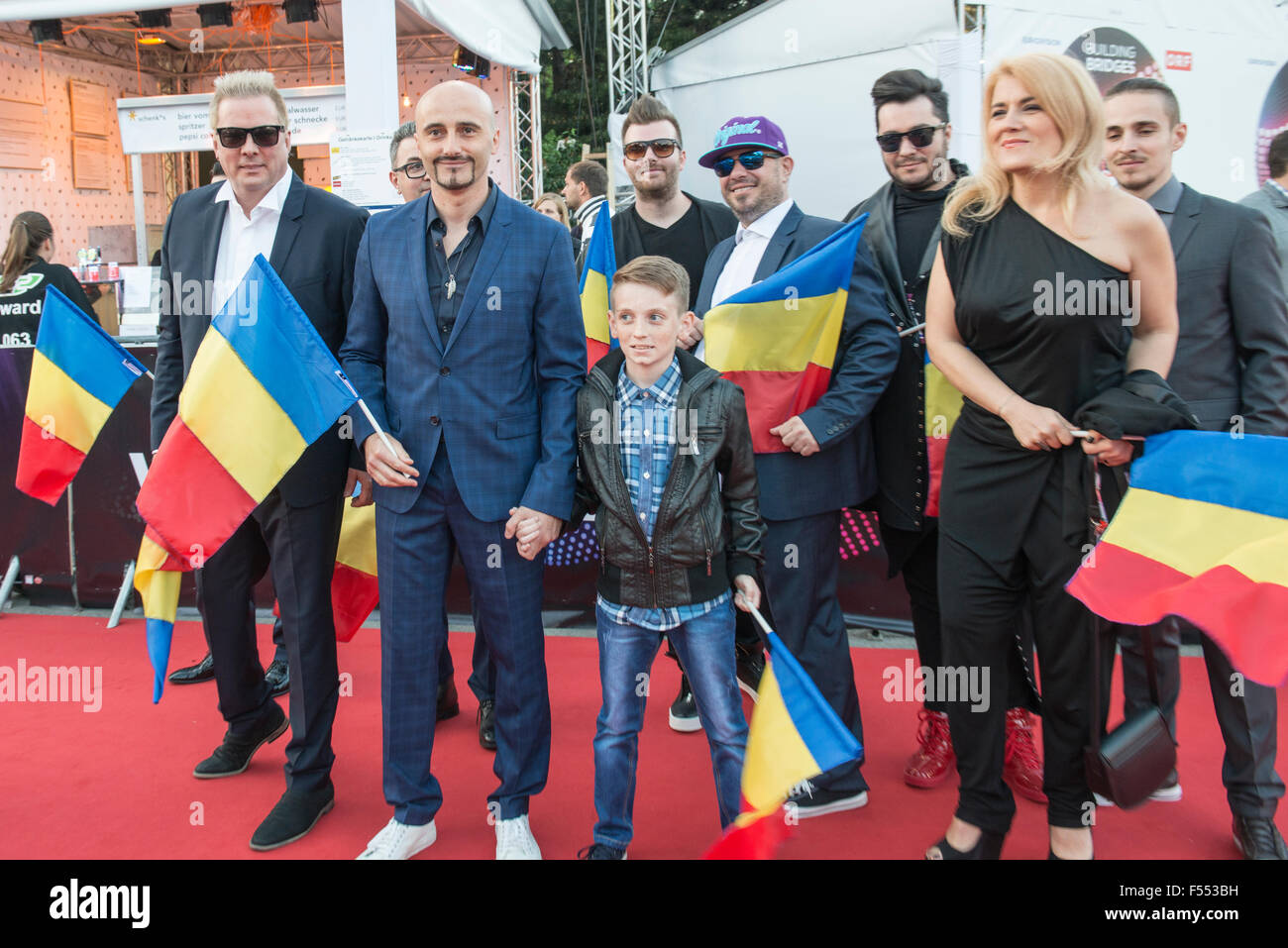 Vienna, Austria. Sunday, 17th May 2015. Voltaj (Romania) at the Red ...