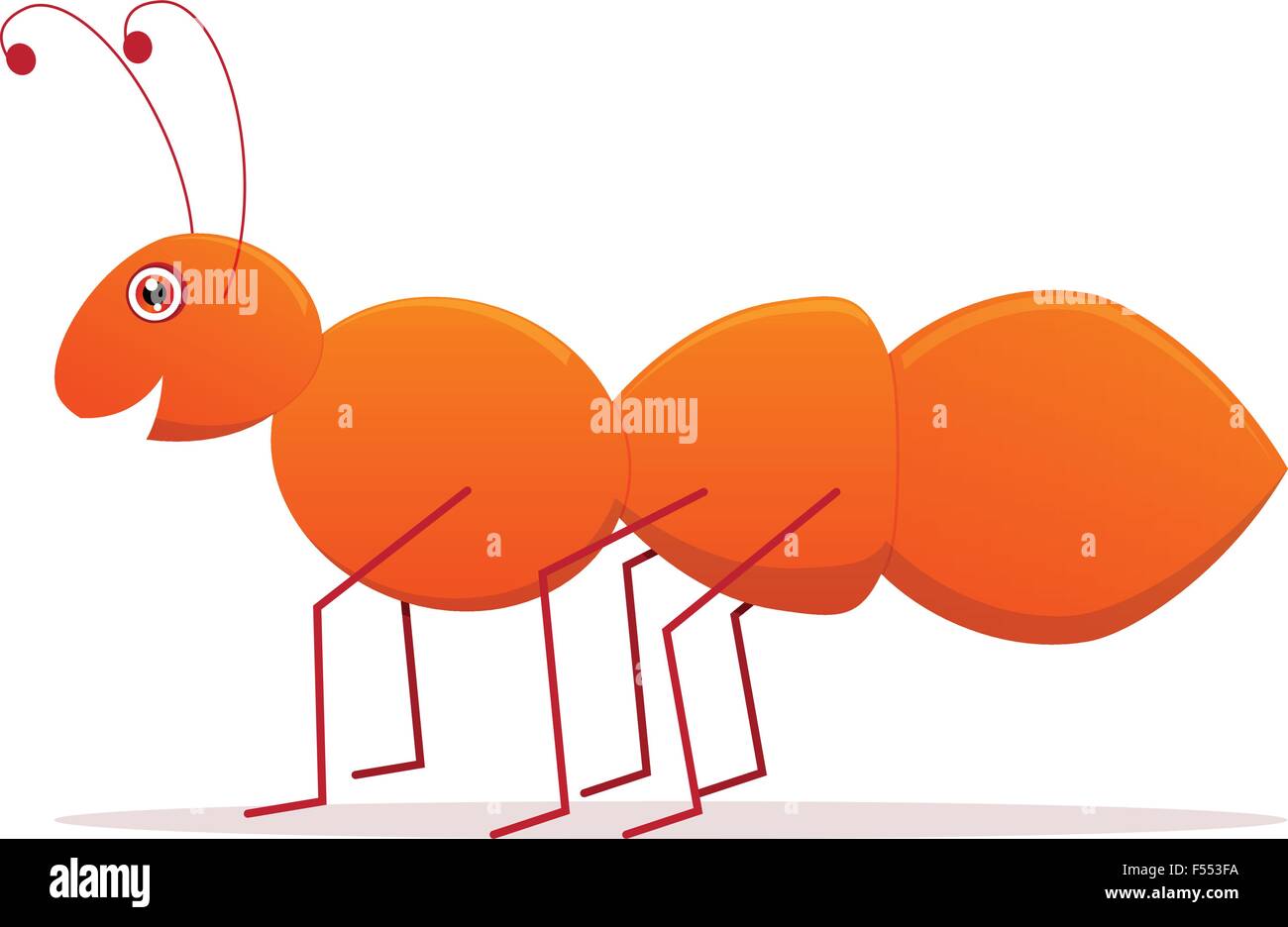 Cartoon ant Stock Vector Images - Alamy