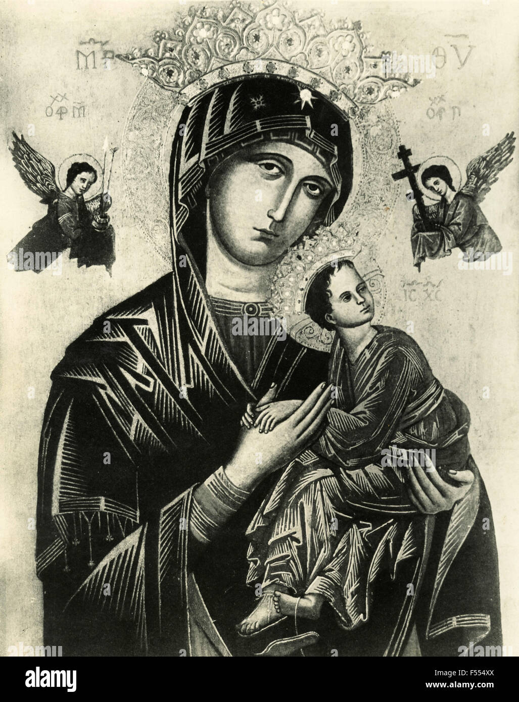 St. Mary of Perpetual Help, Church of St. Alphonsus, Rome, Italy Stock ...