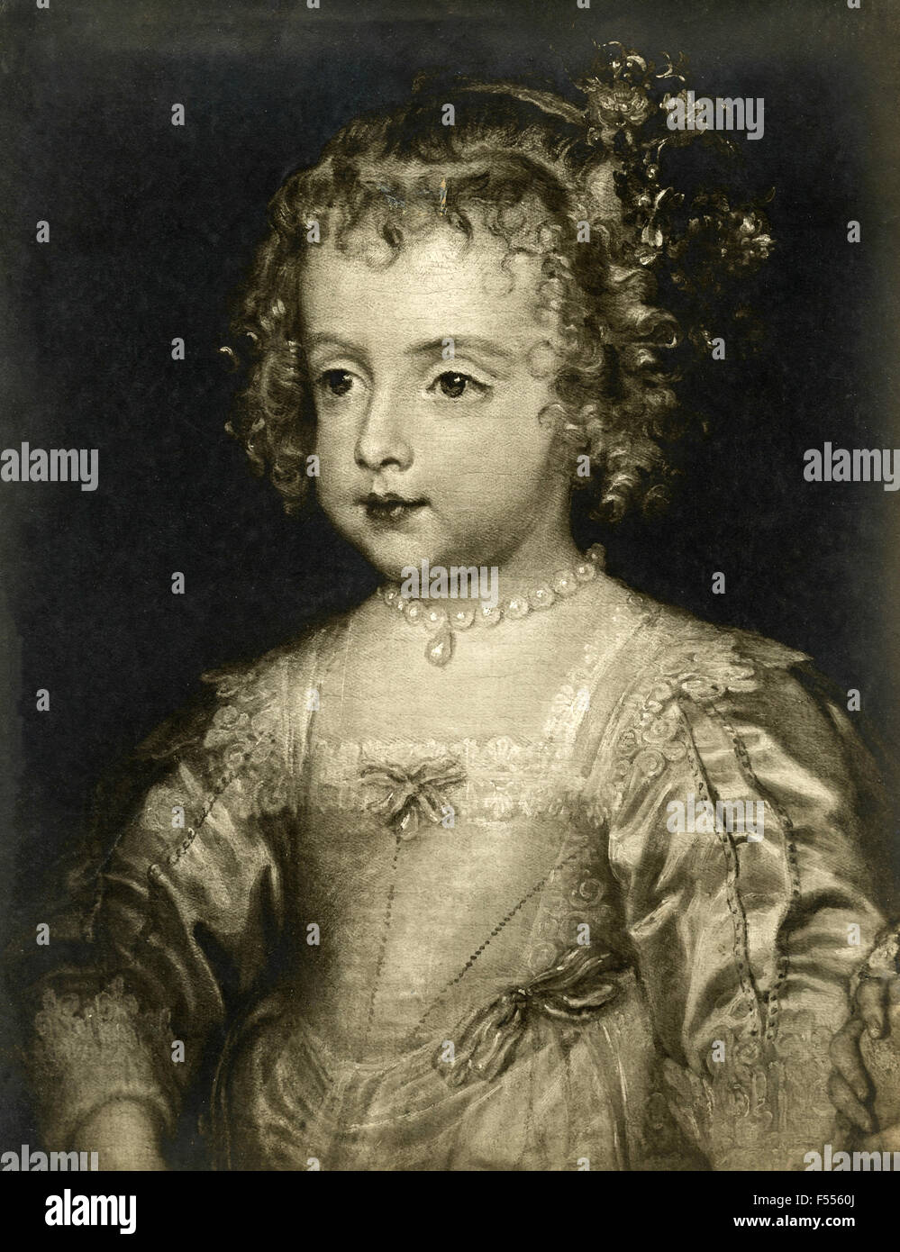 Portrait of henrietta maria hi-res stock photography and images - Alamy