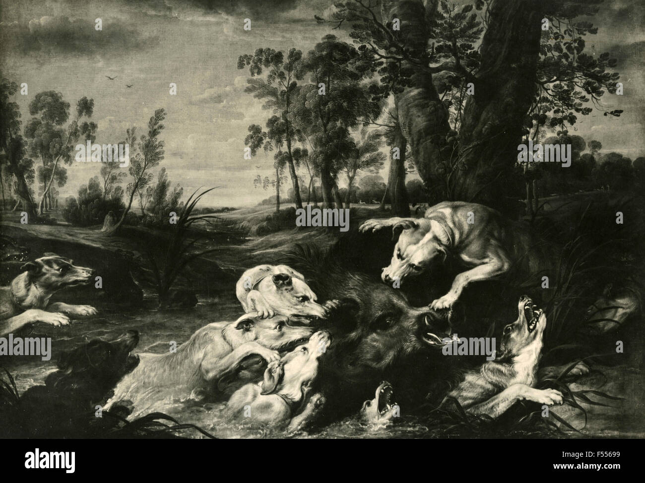 Picture gallery National Ancient Art , Palazzo Corsini, Rome: Hunting ...