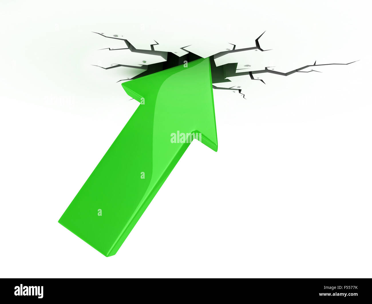 The green arrow hi-res stock photography and images - Alamy