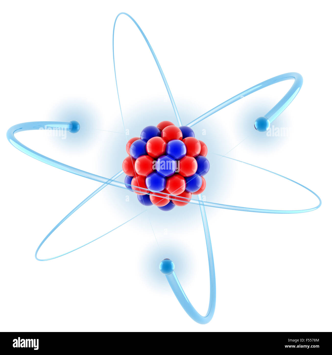 Atom model Cut Out Stock Images & Pictures - Alamy