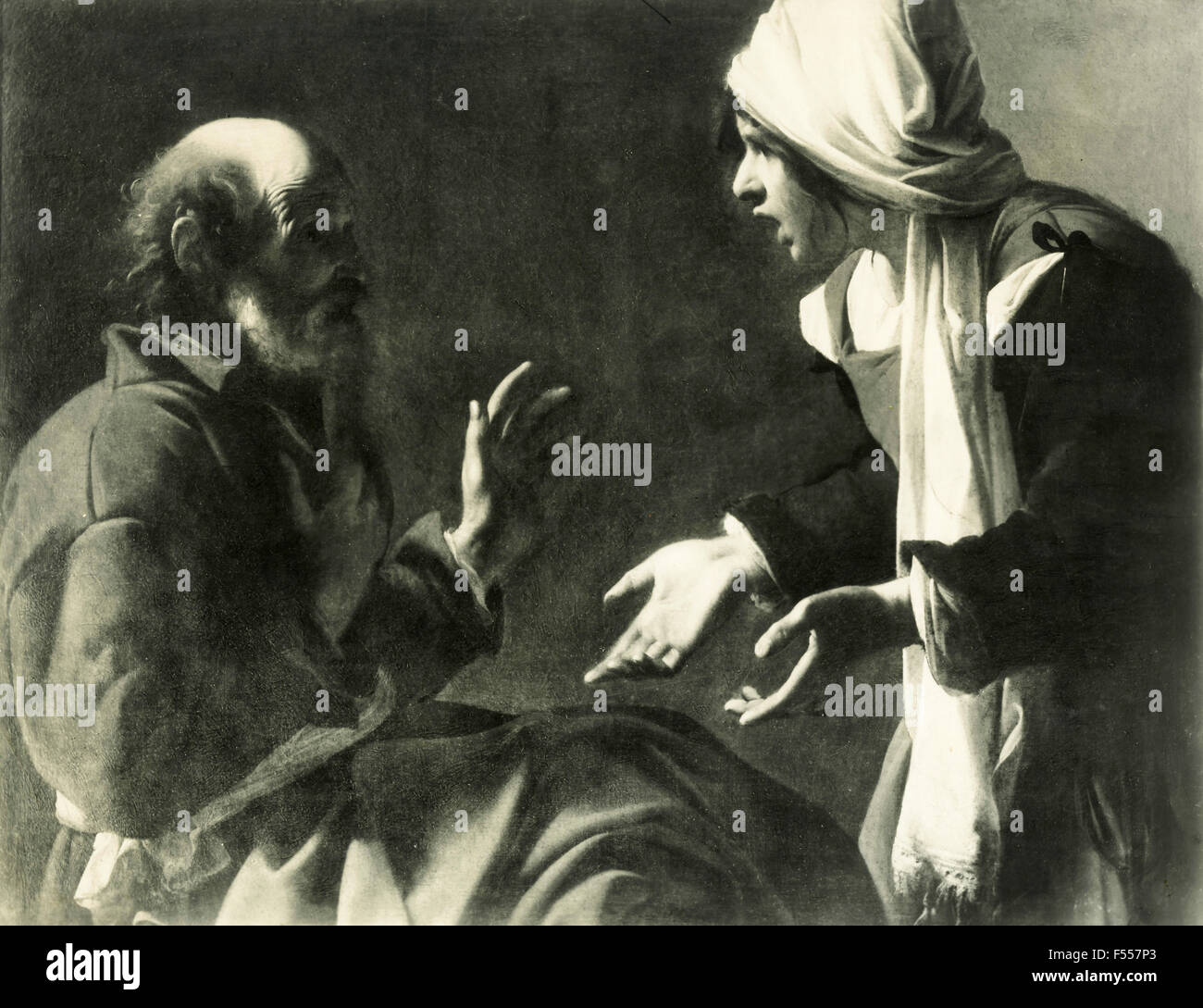 St peter denies christ hi-res stock photography and images - Alamy