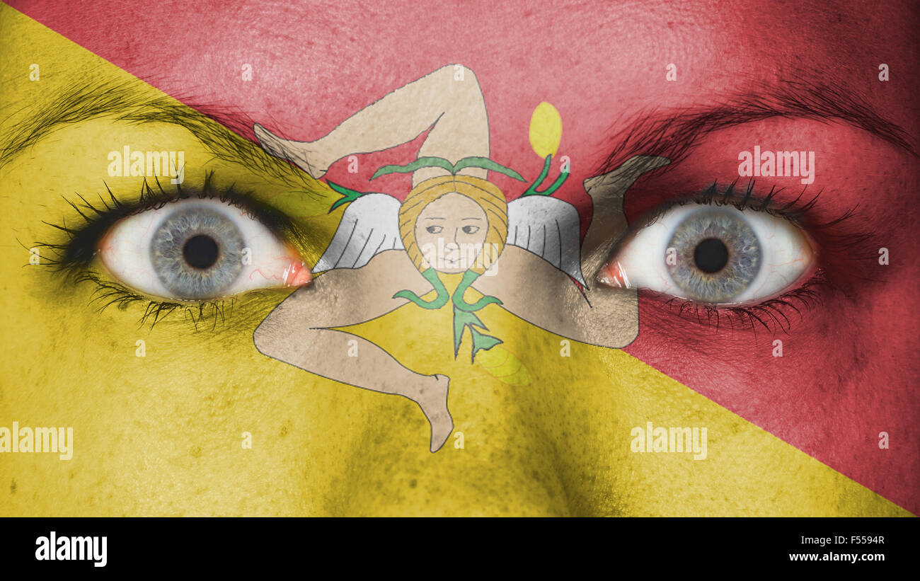 Sicilian flag hi-res stock photography and images - Alamy