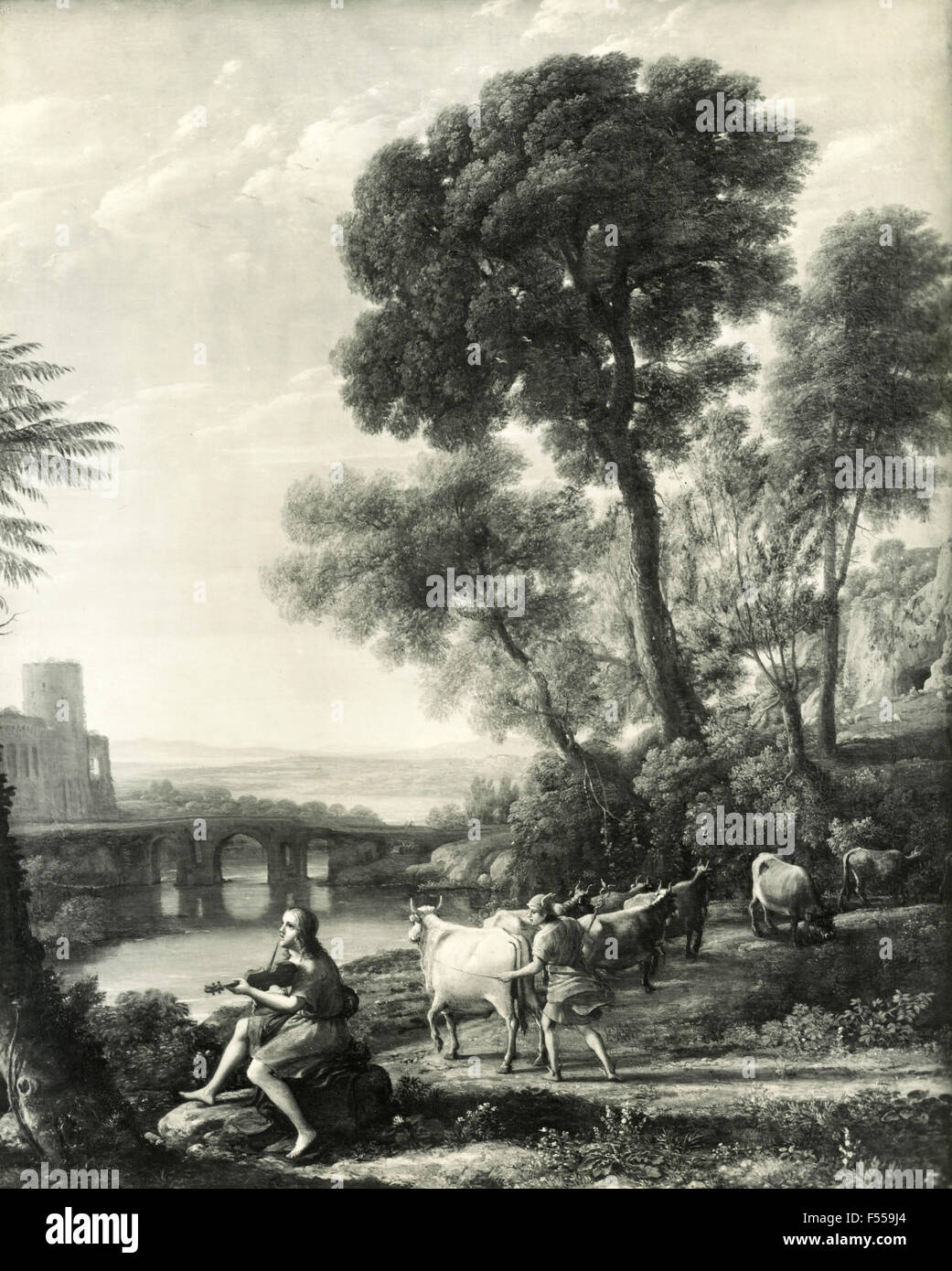 Palazzo Doria, Rome: Mercury that subtracts the oxen to Apollo ...