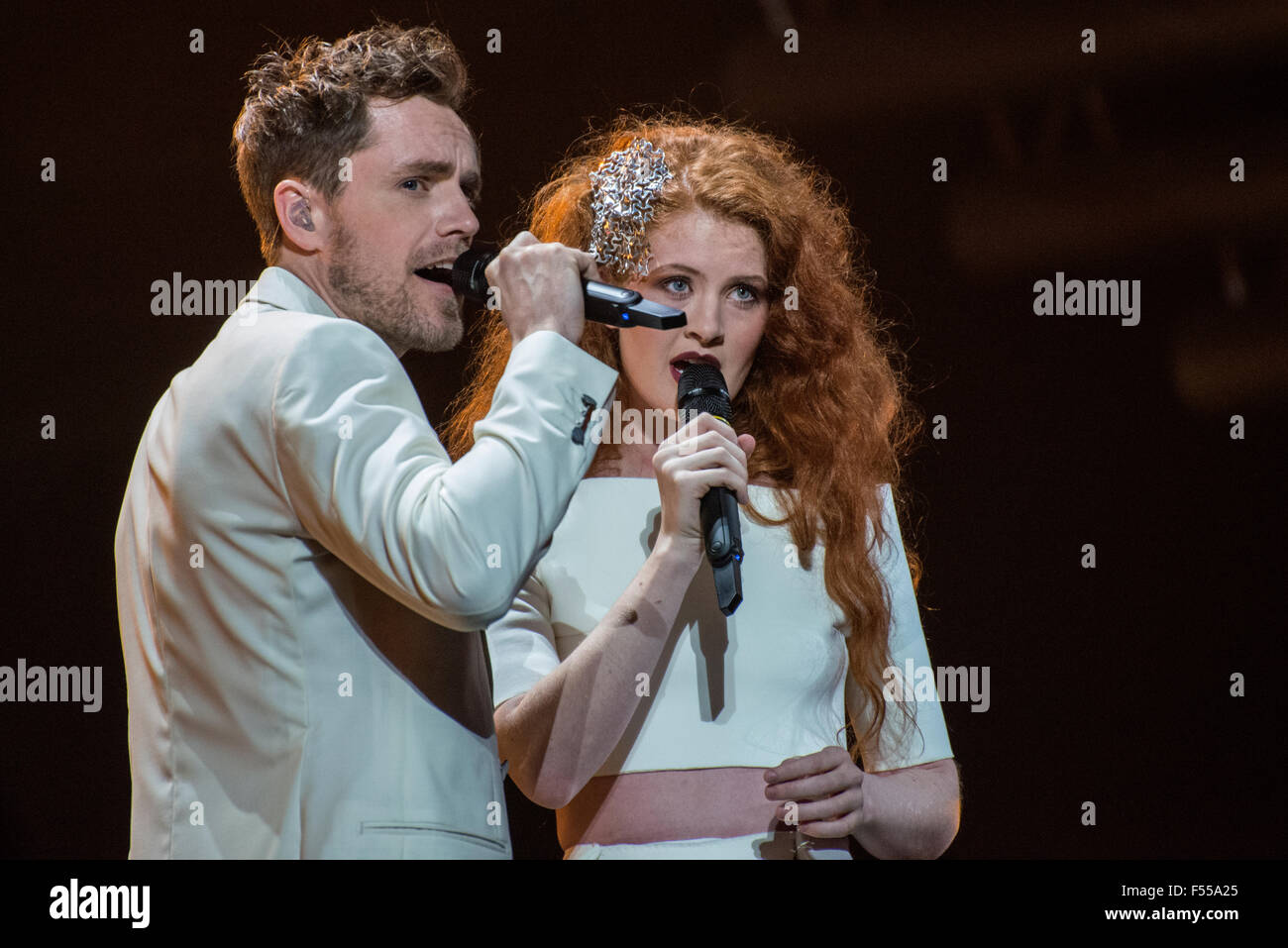 Vienna, Austria. Wednesday, 20th May. Mørland & Debrah Scarlett perform ...