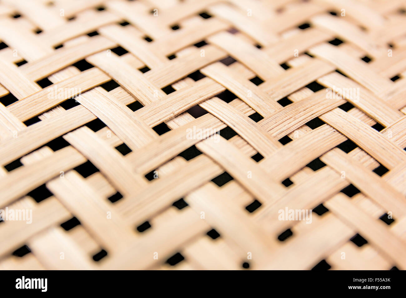 weave texture wicker surface for furniture material.Center focus Stock ...