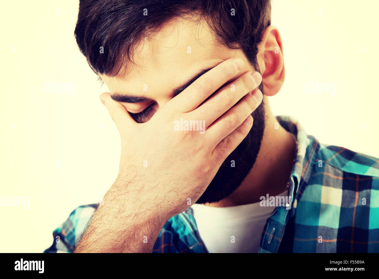 Worry touching hi-res stock photography and images - Alamy