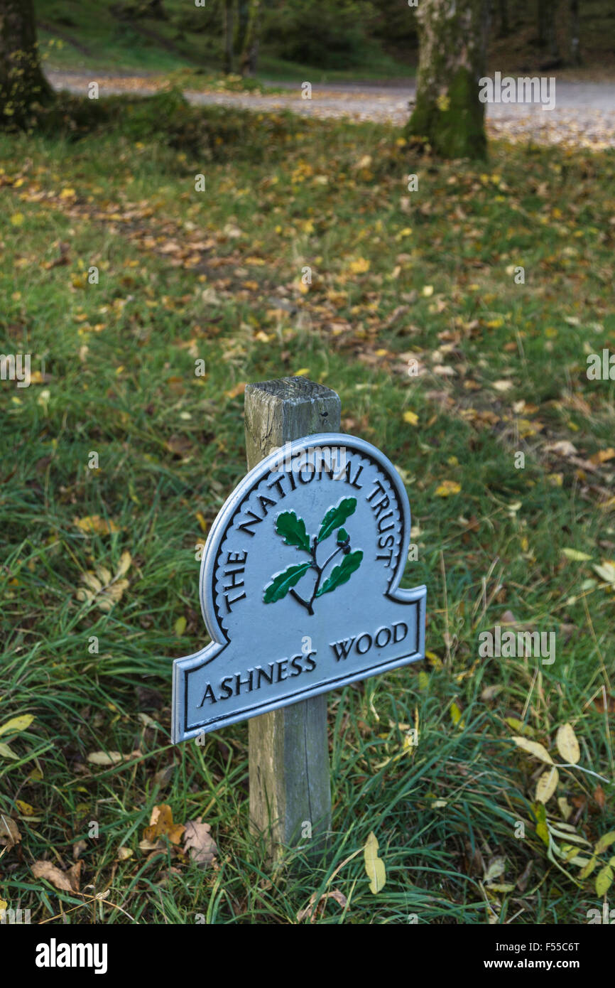 National Trust Sign Stock Photo - Alamy