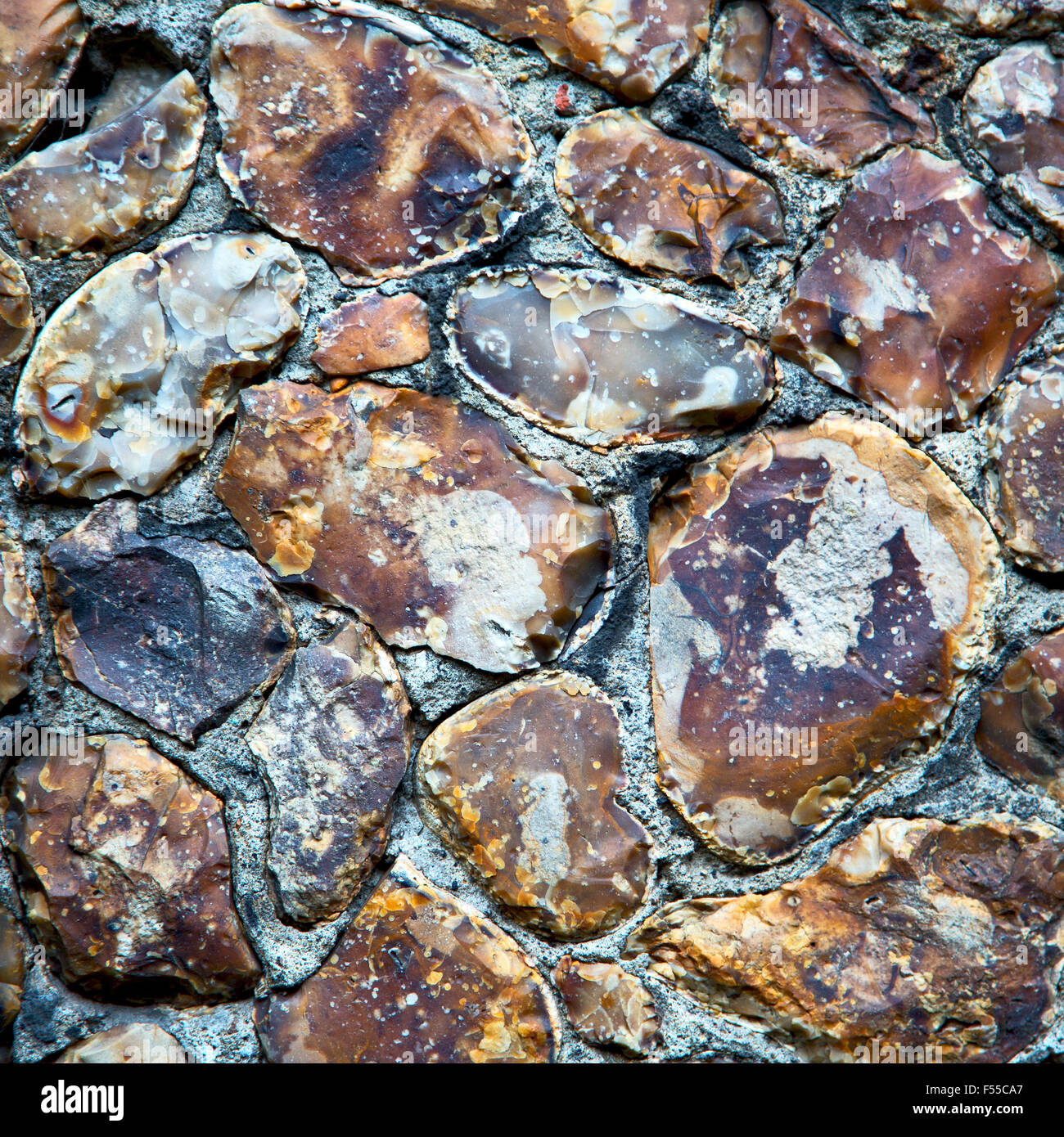 wall texture in london england and stone in the floor Stock Photo - Alamy