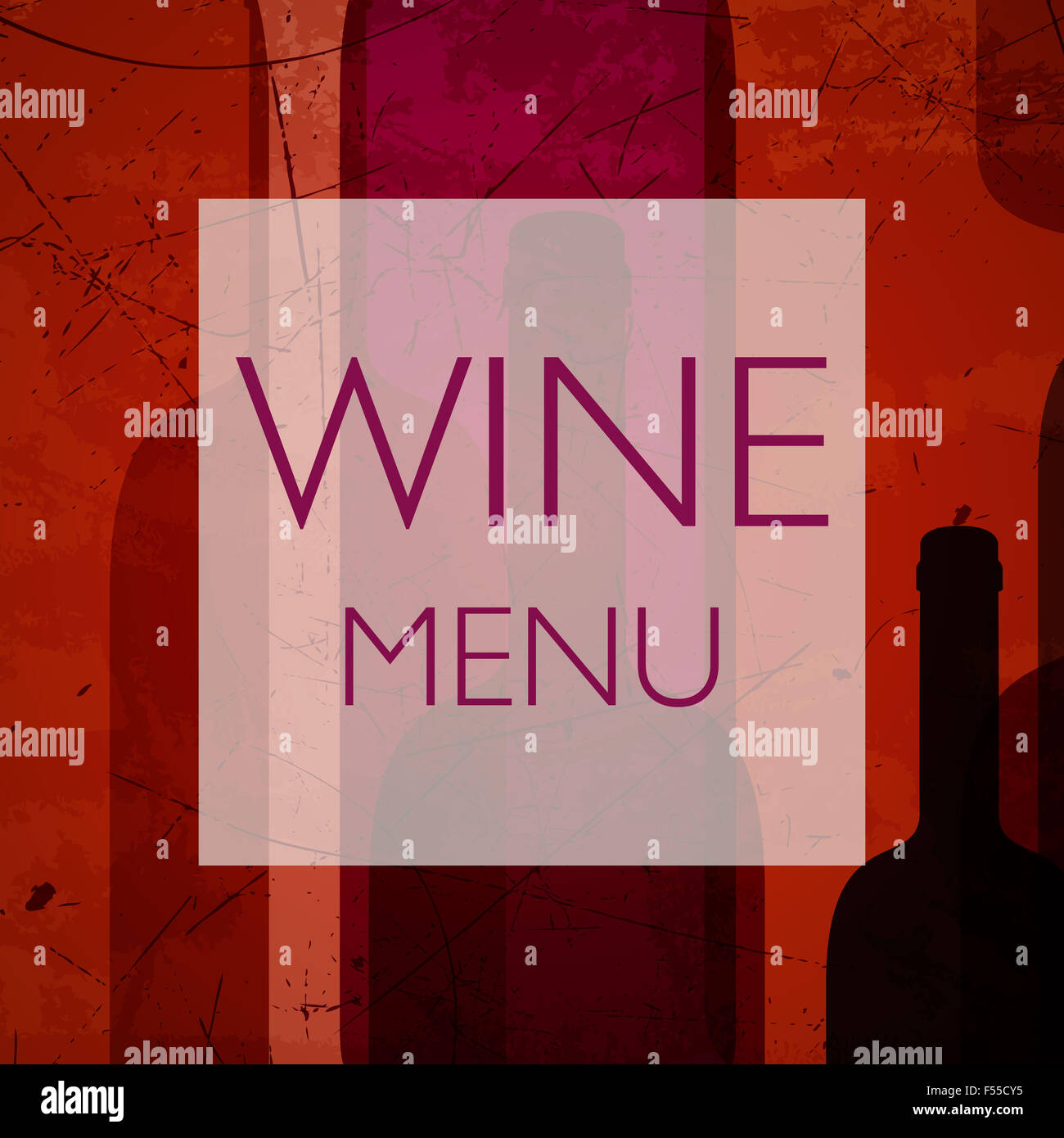 Vector Illustration of an Abstract Wine Background Stock Photo - Alamy