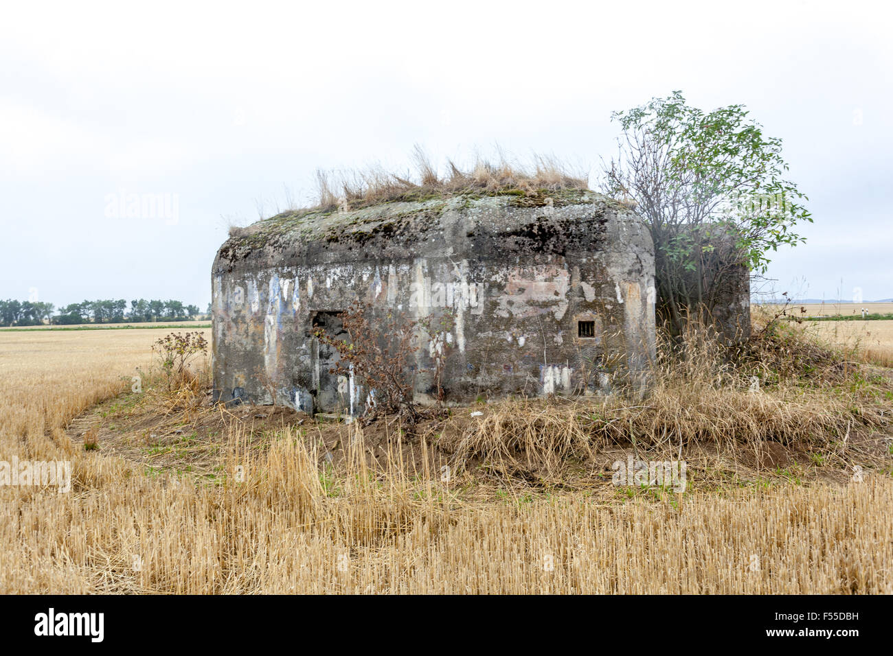 Czechoslovak pre-war defensive fortifications built on the border ...