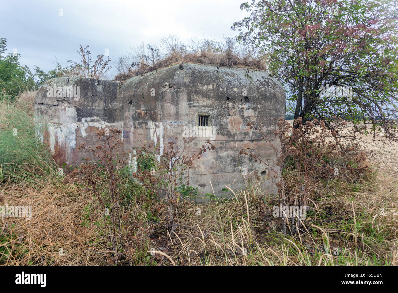 Czechoslovak pre-war defensive fortifications built on the border ...