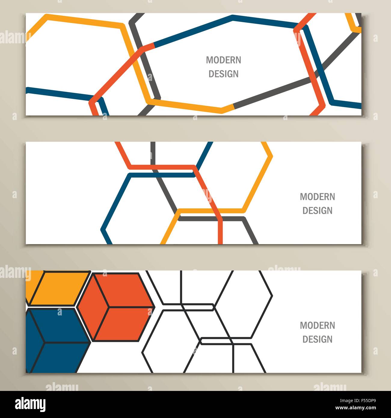 Beautiful vector pattern of the hexagonal net Stock Vector Image & Art ...