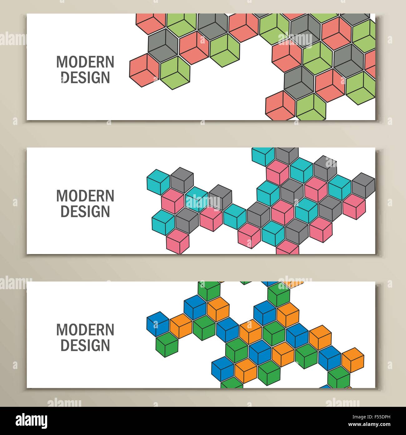 Beautiful vector pattern of the hexagonal net Stock Vector Image & Art ...