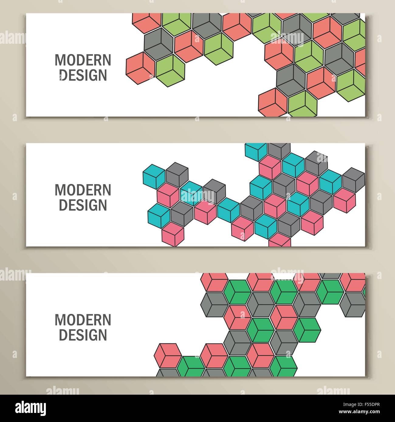 Beautiful vector pattern of the hexagonal net Stock Vector Image & Art ...