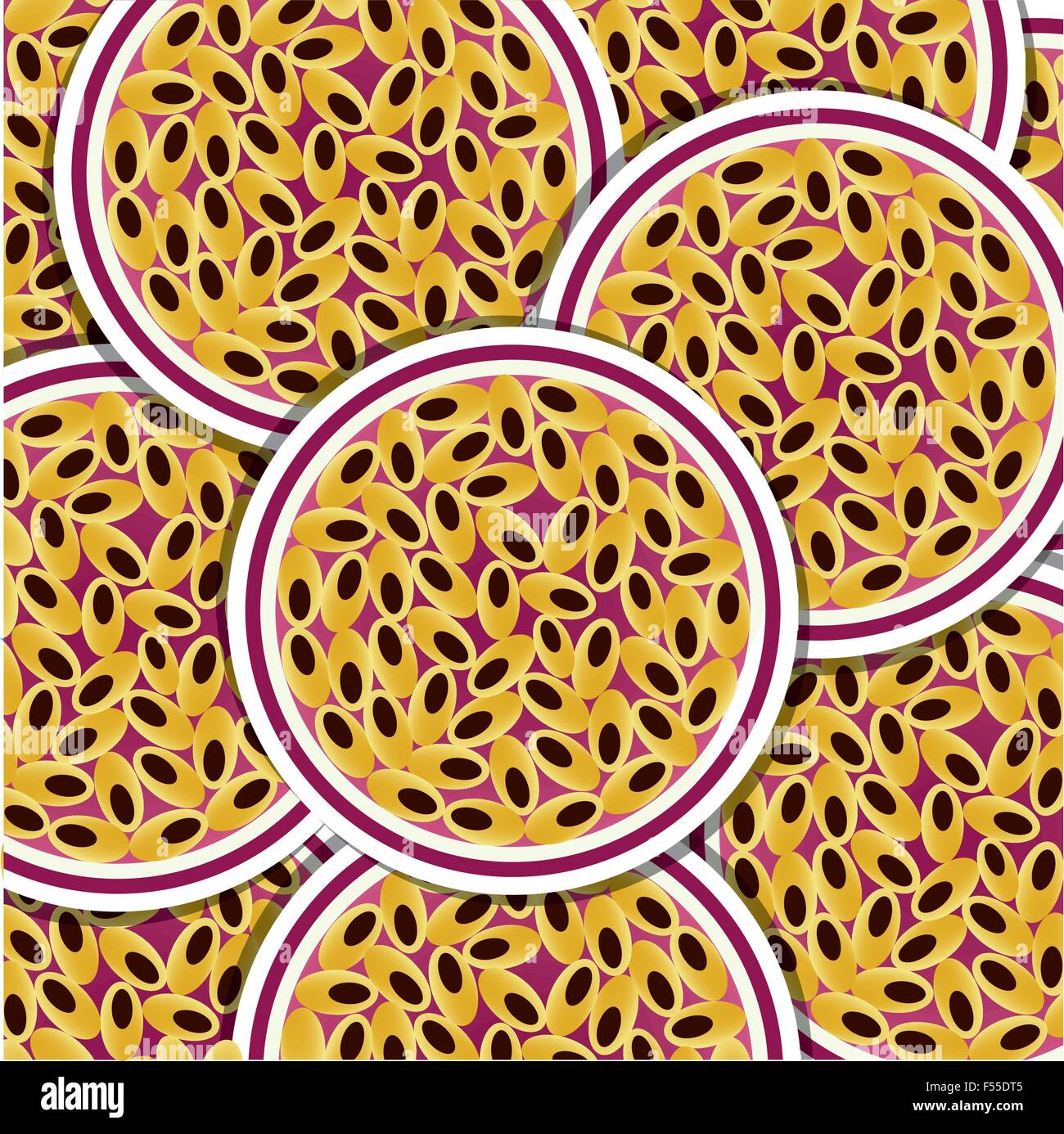 Passion fruit juice in Stock Vector Images - Alamy