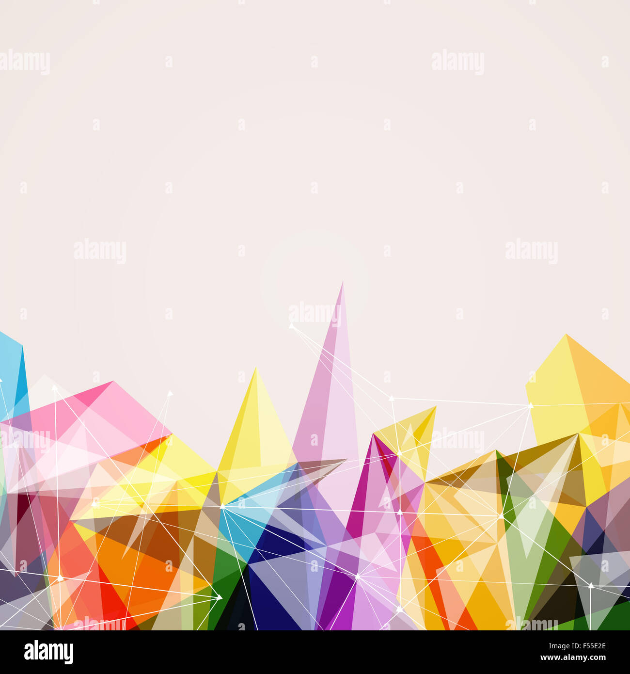 Vector Illustration of an Abstract Background Stock Photo - Alamy