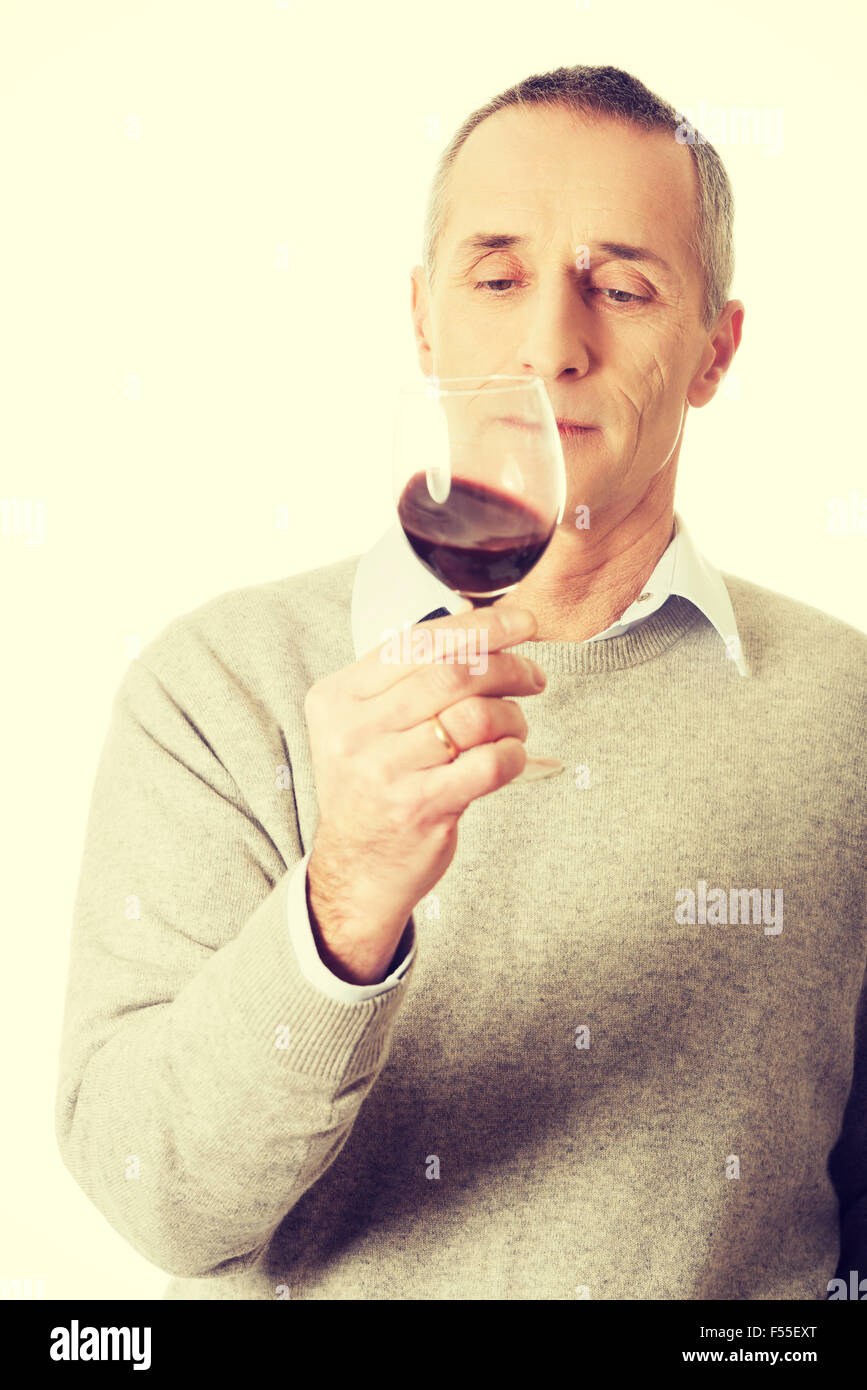 Man tasting hi-res stock photography and images - Alamy
